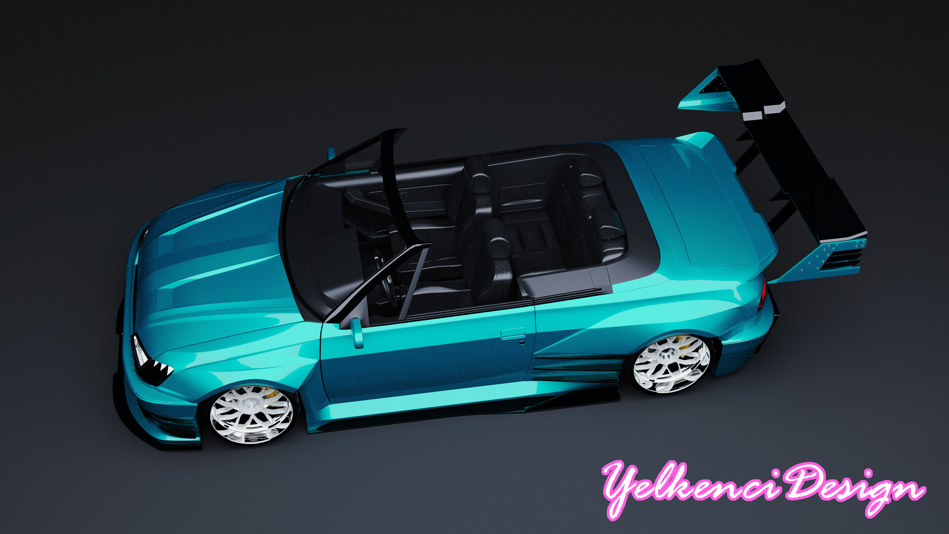 ArtStation - YELKENCIDESIGN x TARIK BUĞRAHAN PEUGEOT 306 CABRIOLET