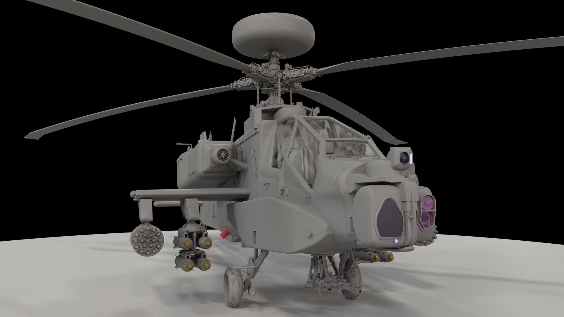 ArtStation - Boeing AH-64 Apache