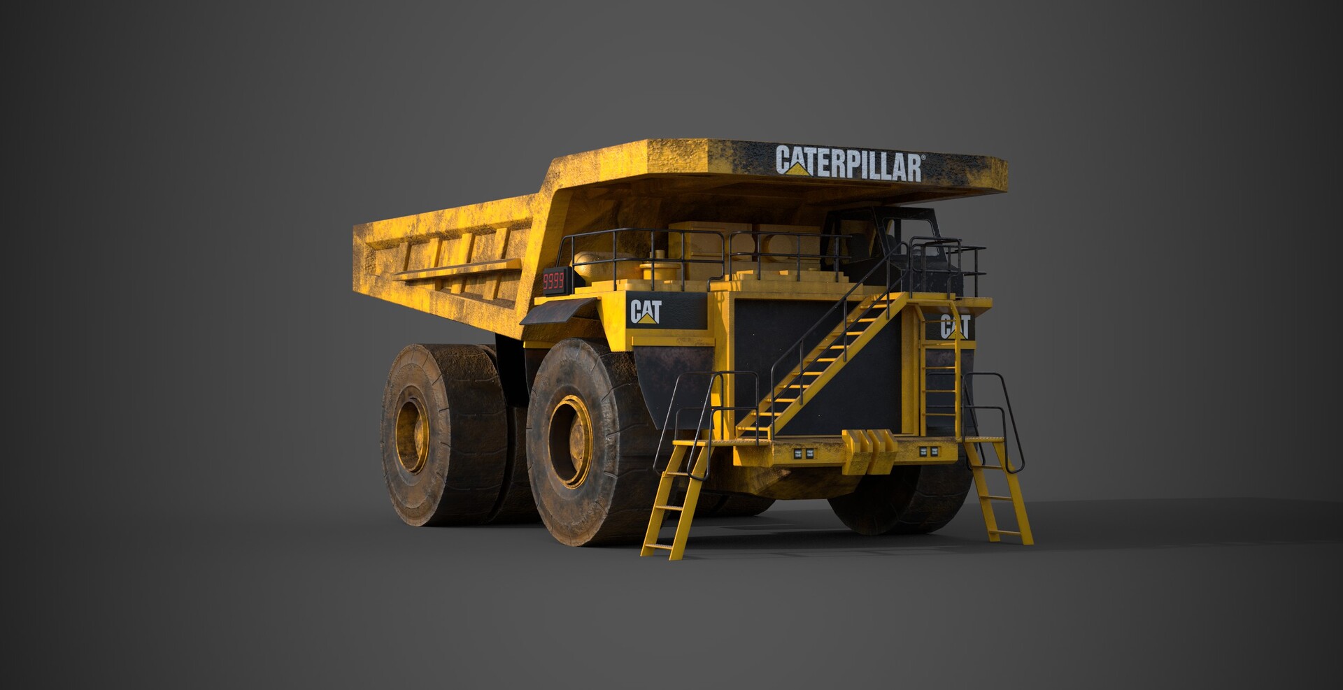 ArtStation - Caterpillar 785D