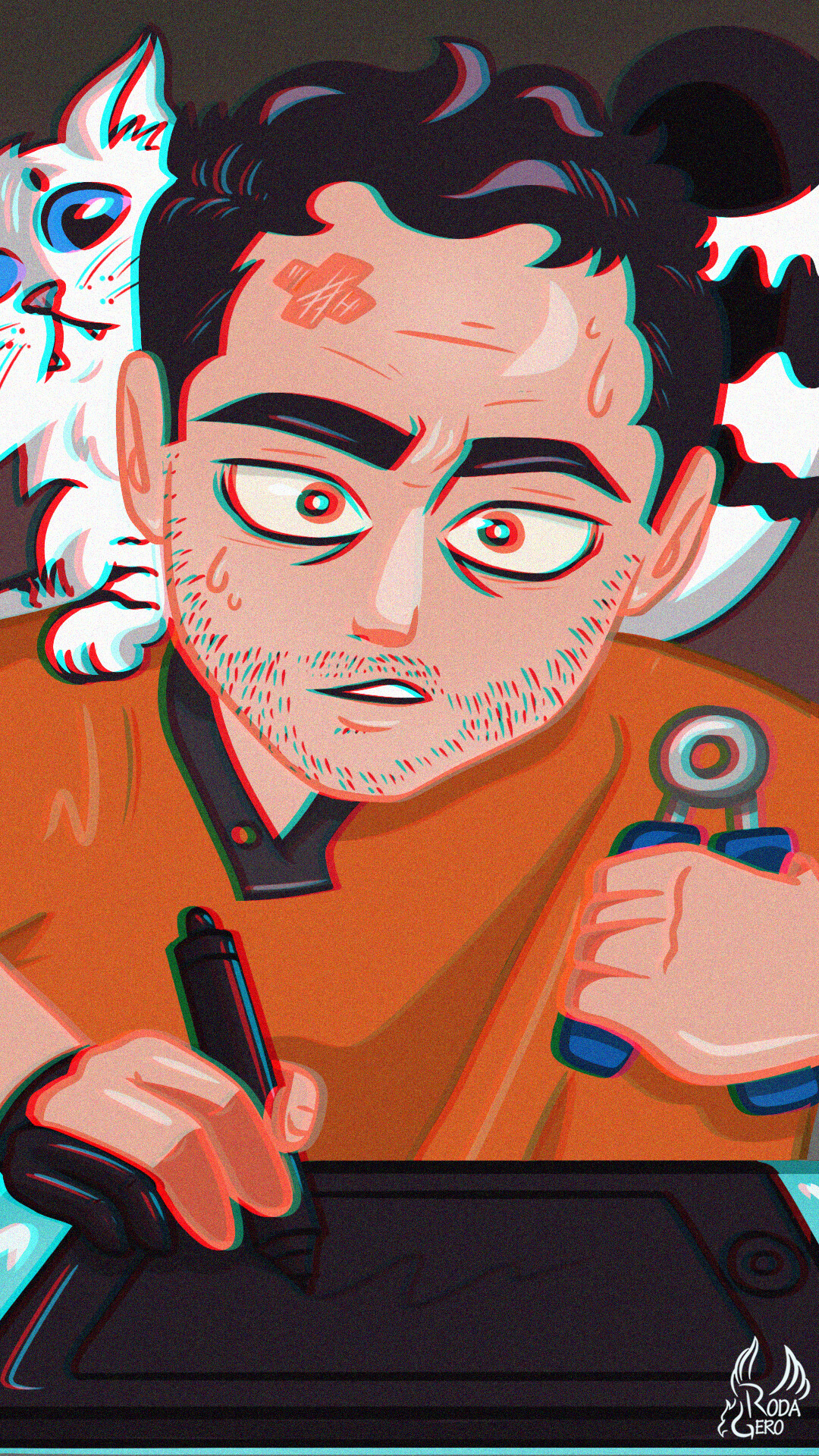 ArtStation - Me working