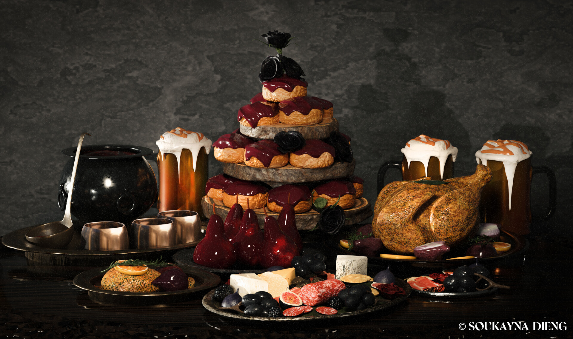 ArtStation - The Wizard's Feast