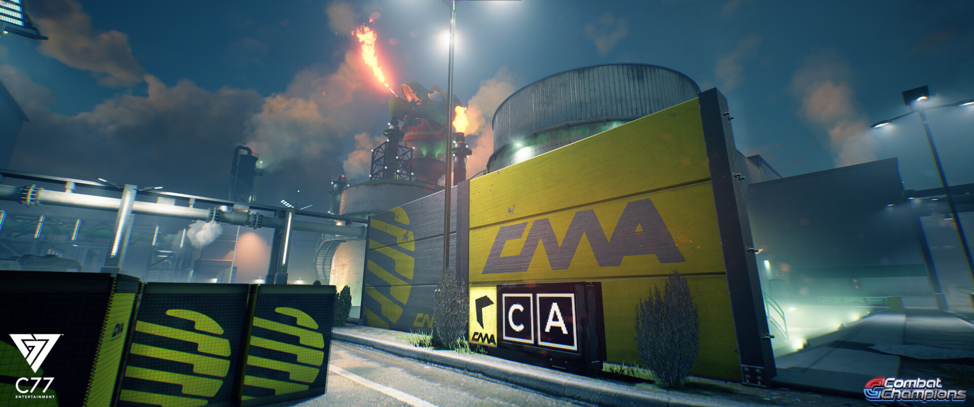 ArtStation - Combat Champions - Vesperium Fields