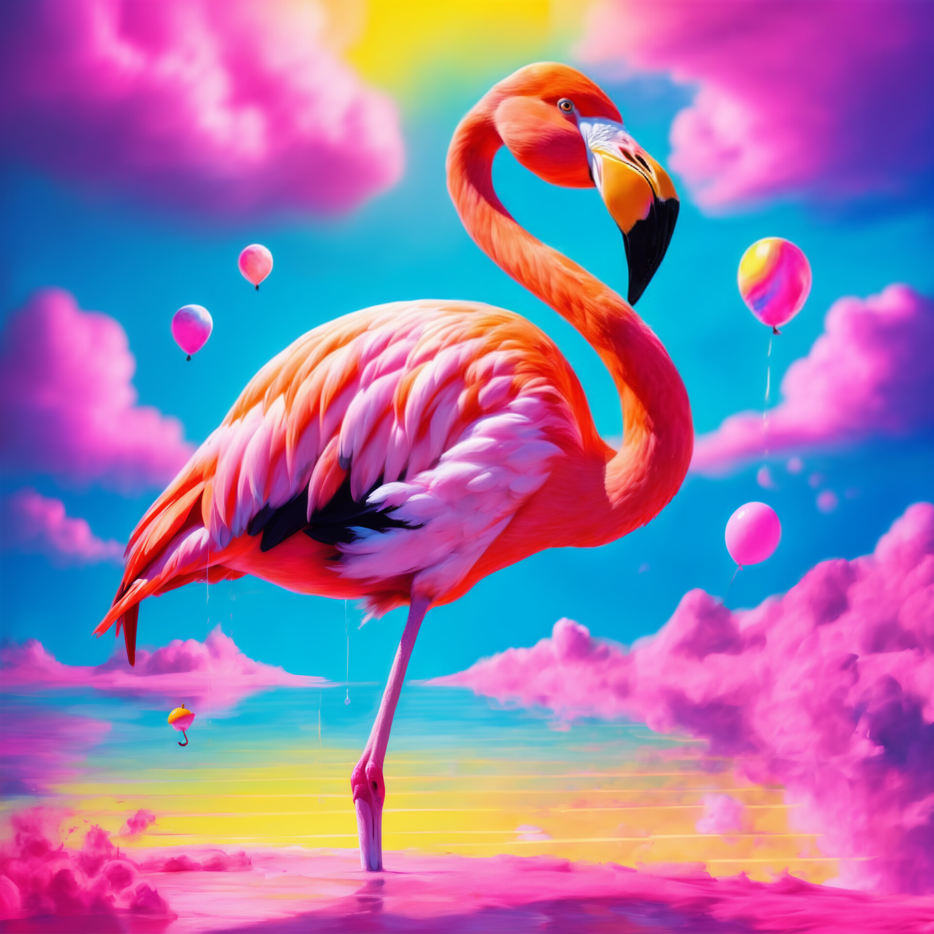 ArtStation - "Surprise Me" // Flamingo