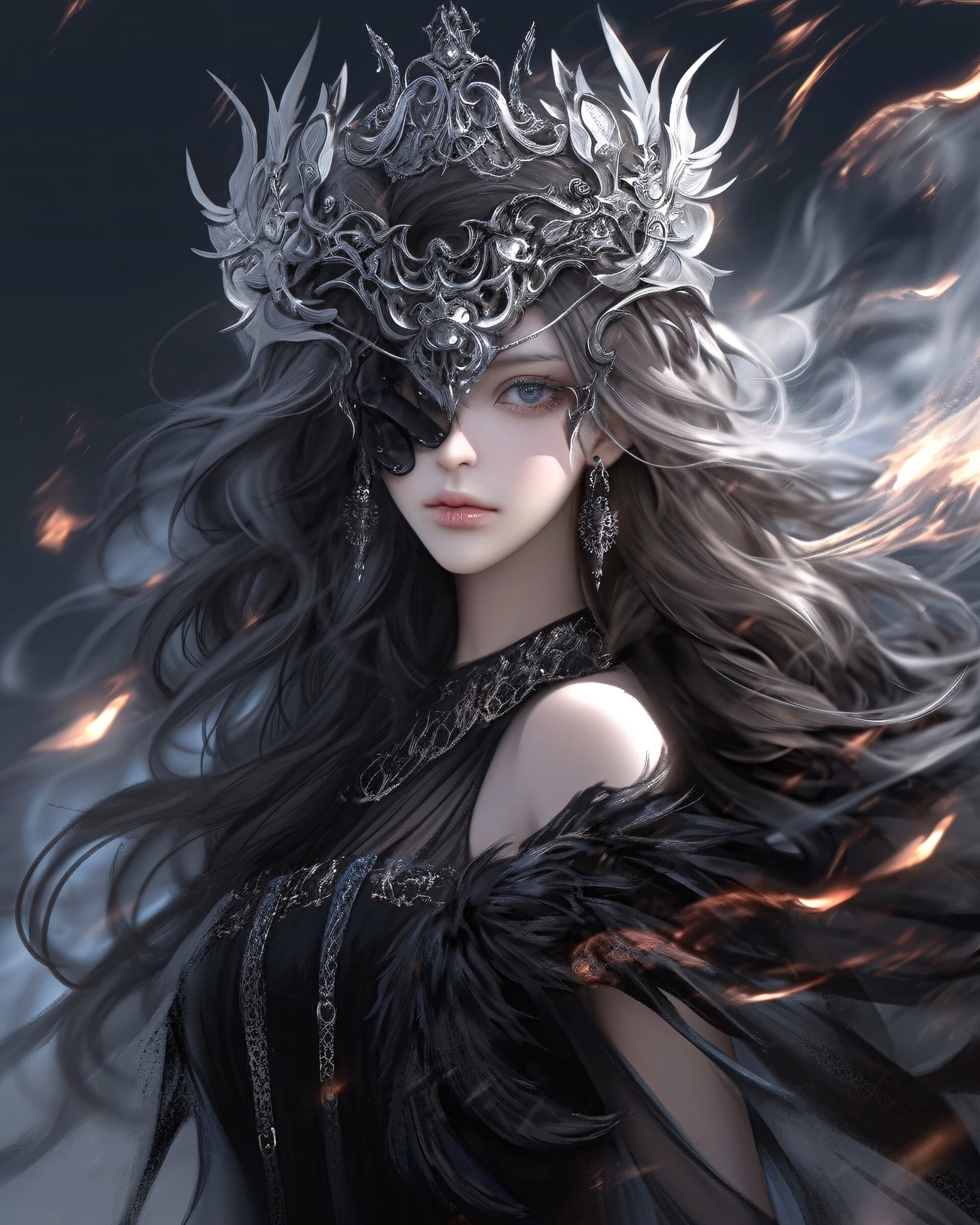 STILL XVII - 100 Fantasy RPG Female Characters Illustrations |8K ...