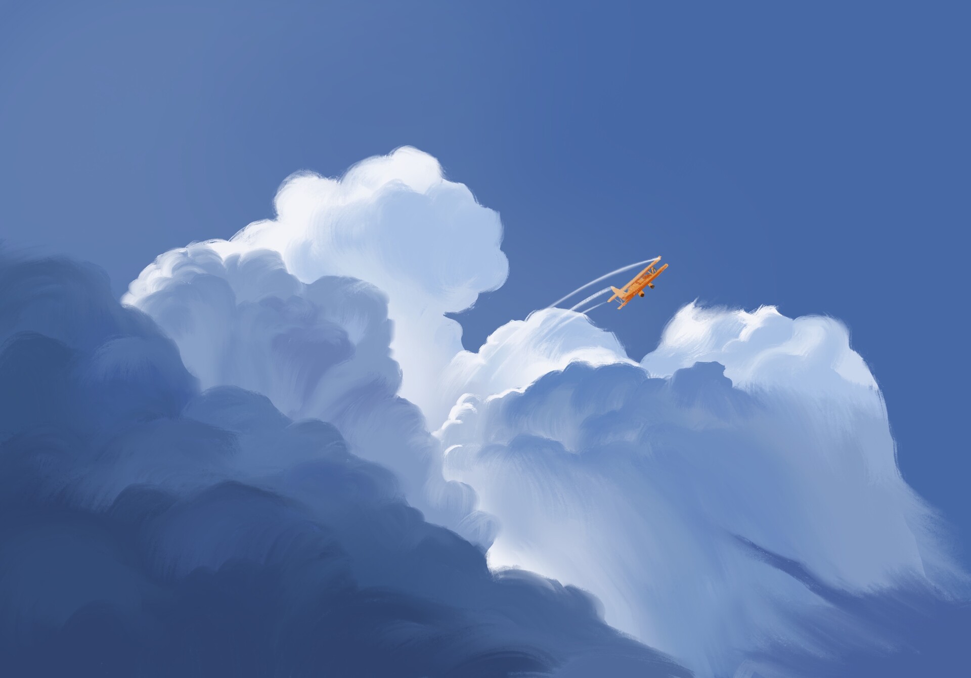 ArtStation - Cloud Painitng #1