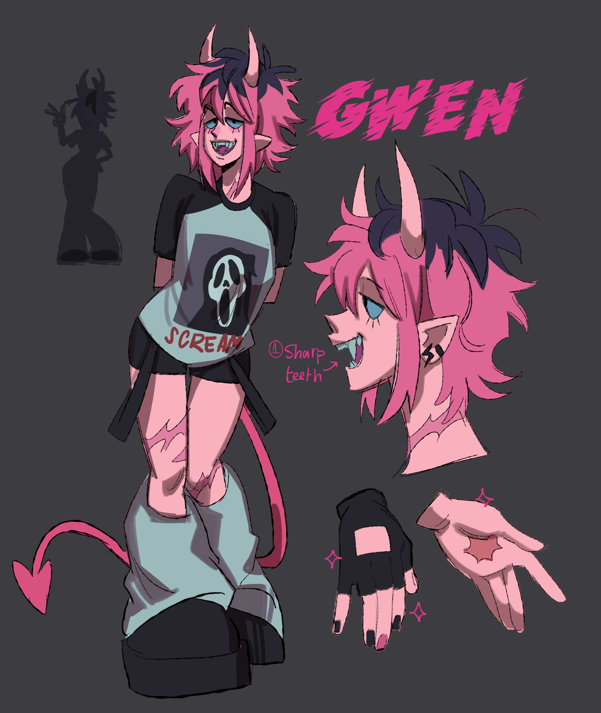 ArtStation - Ref Sheet Gwen