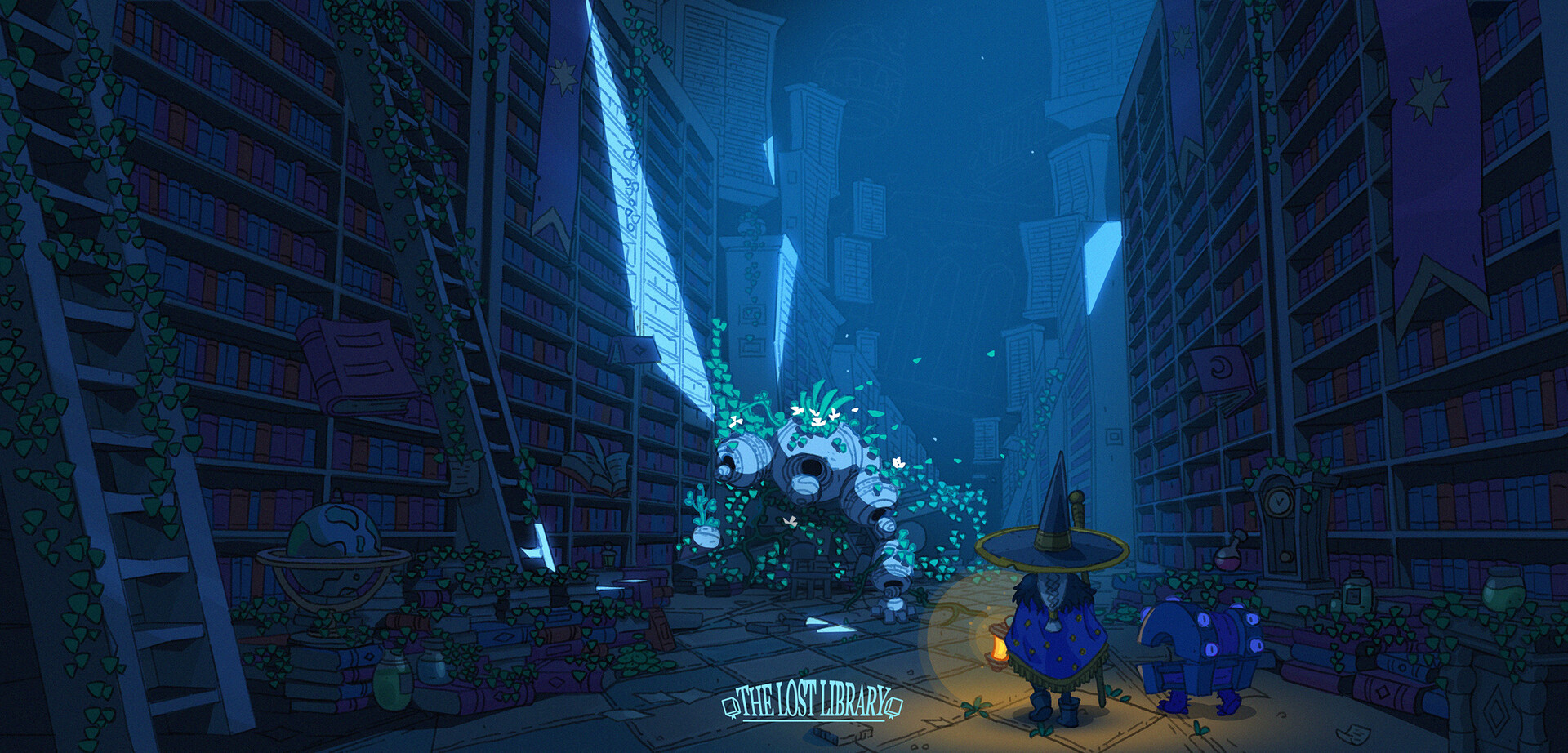 ArtStation - The lost library