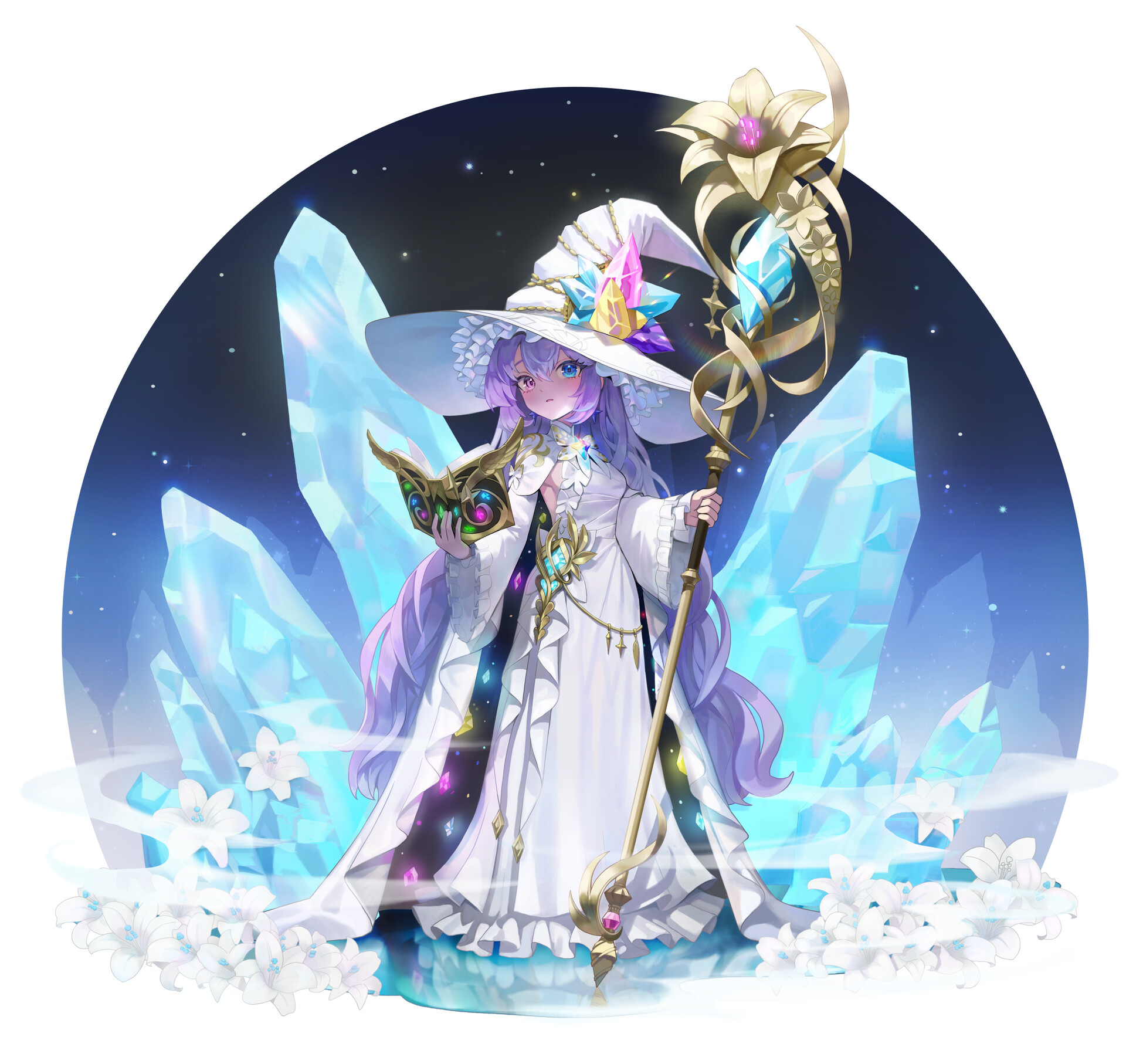 ArtStation - jewel witch