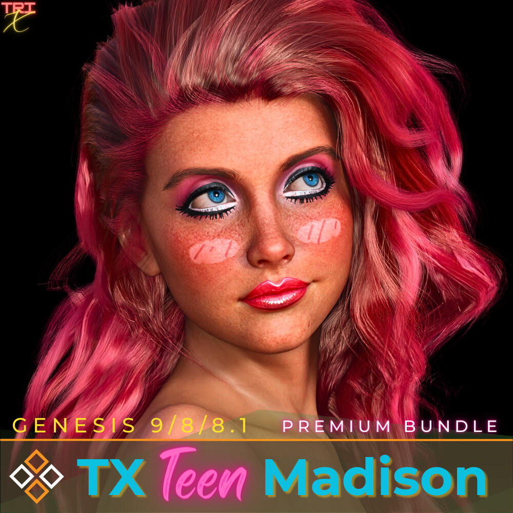 ArtStation - TX Teen Madison for G9 G8 G8.1