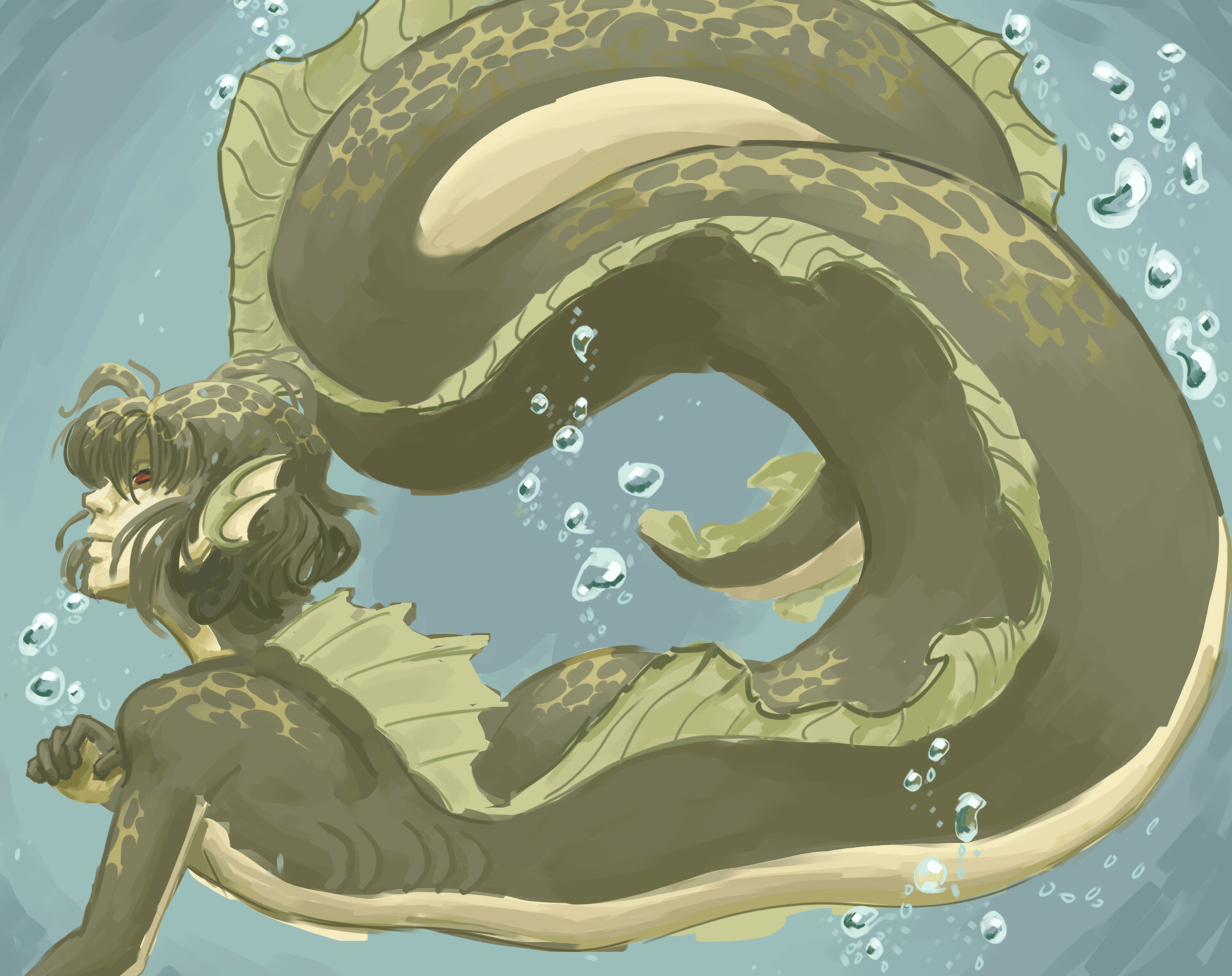 ArtStation - Eel character design