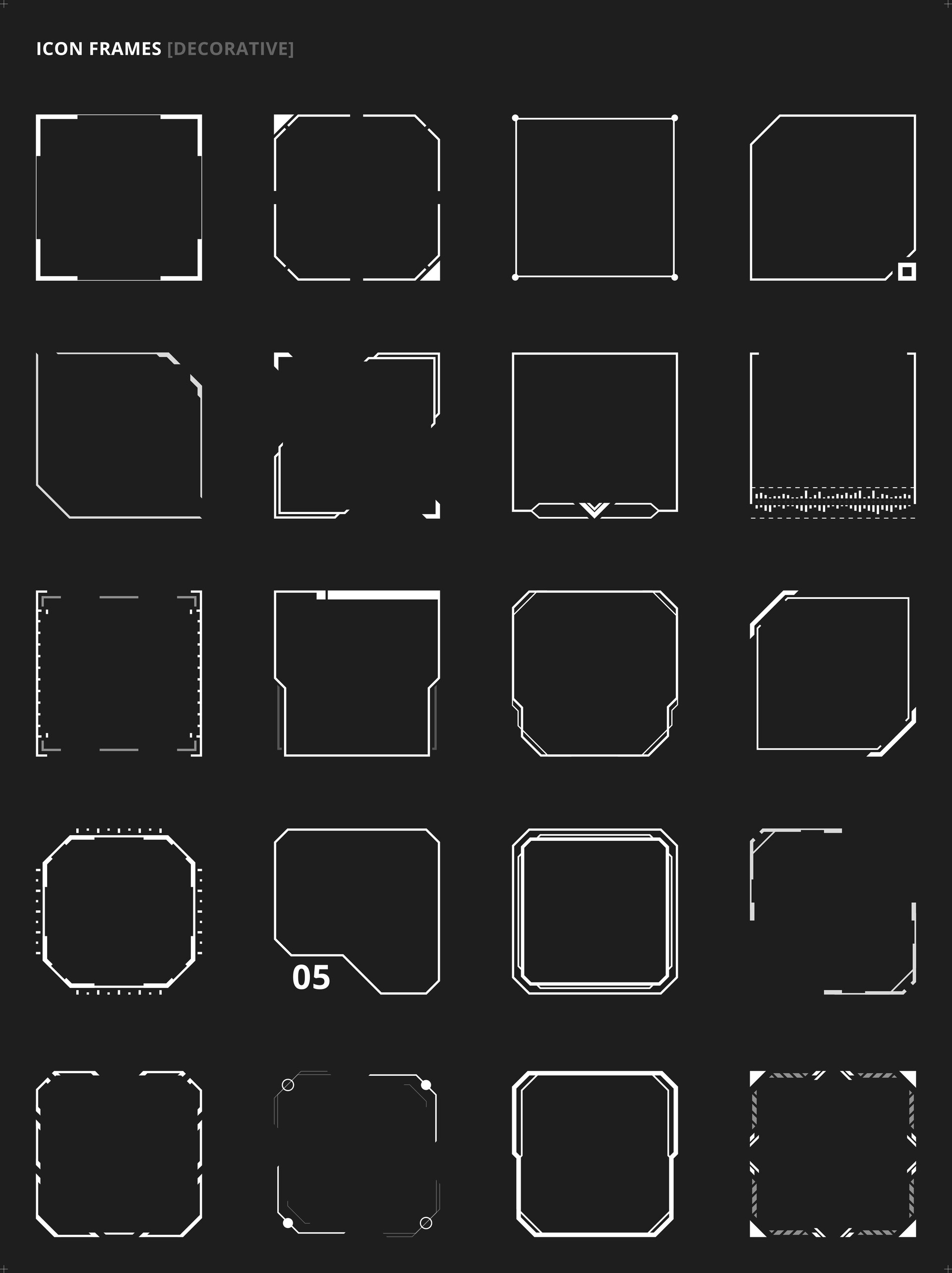 ArtStation - Sci-Fi Frame Shapes