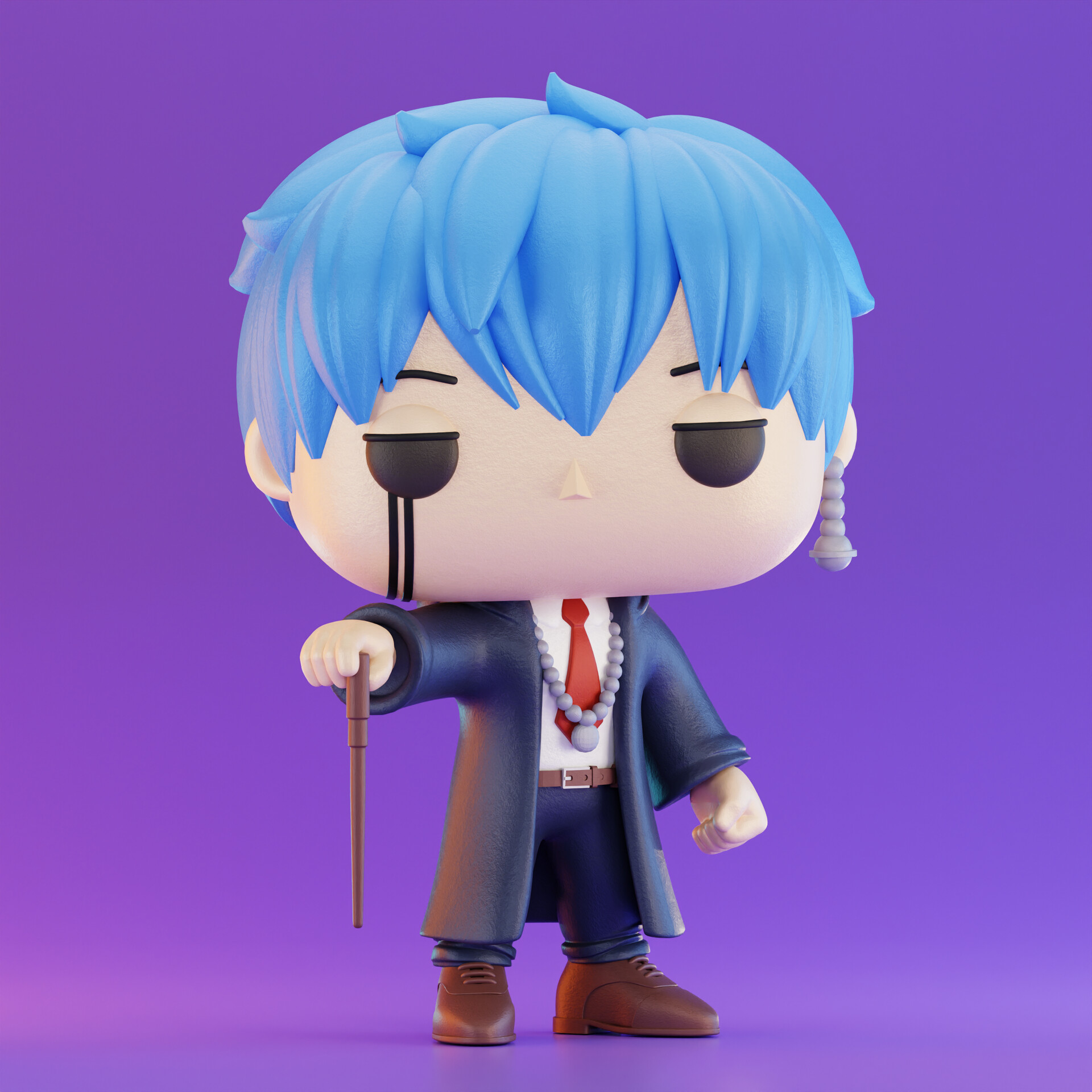 ArtStation - Funko Lance Crown - Mashle