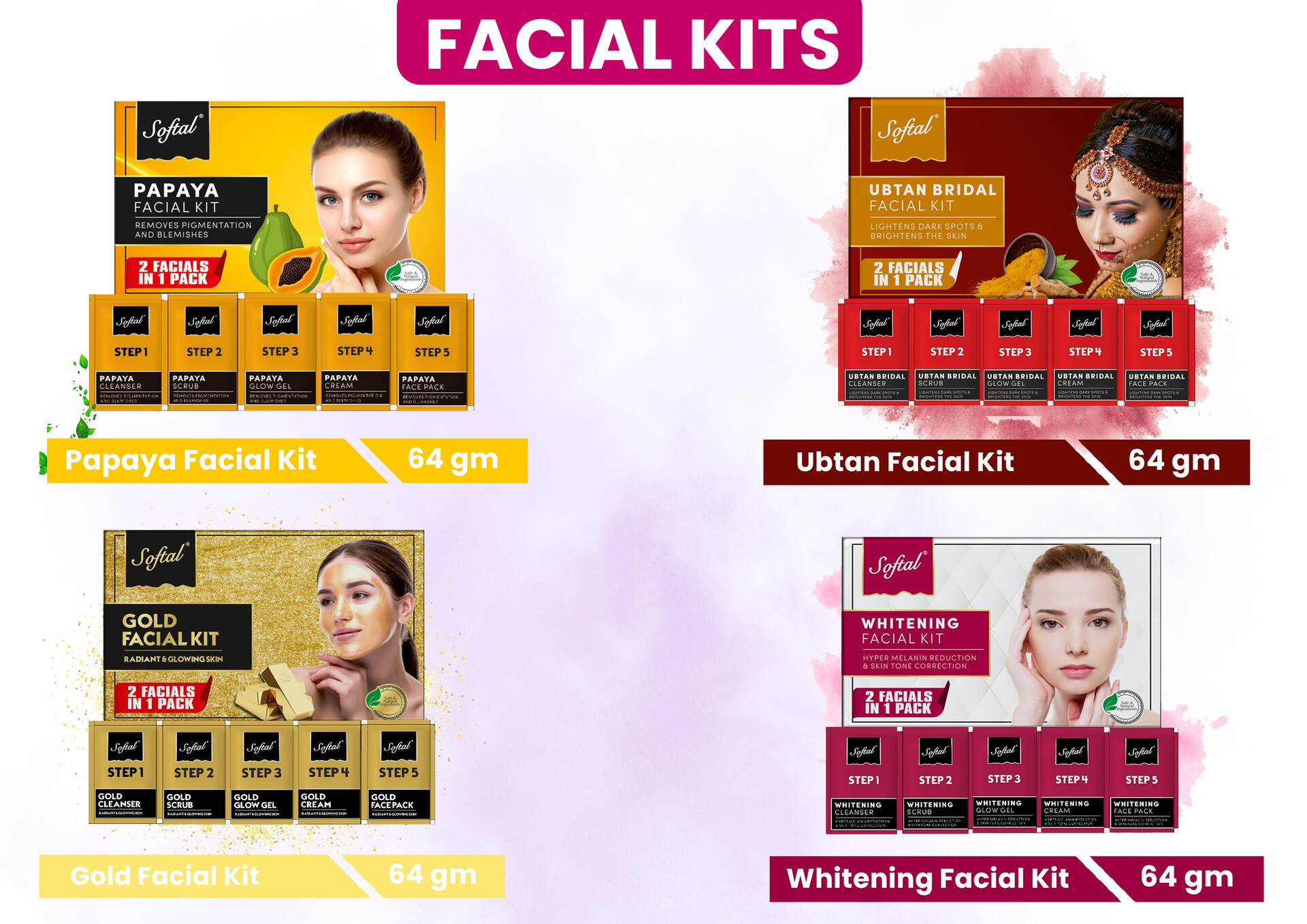ArtStation - Facial Kits Packaging Design