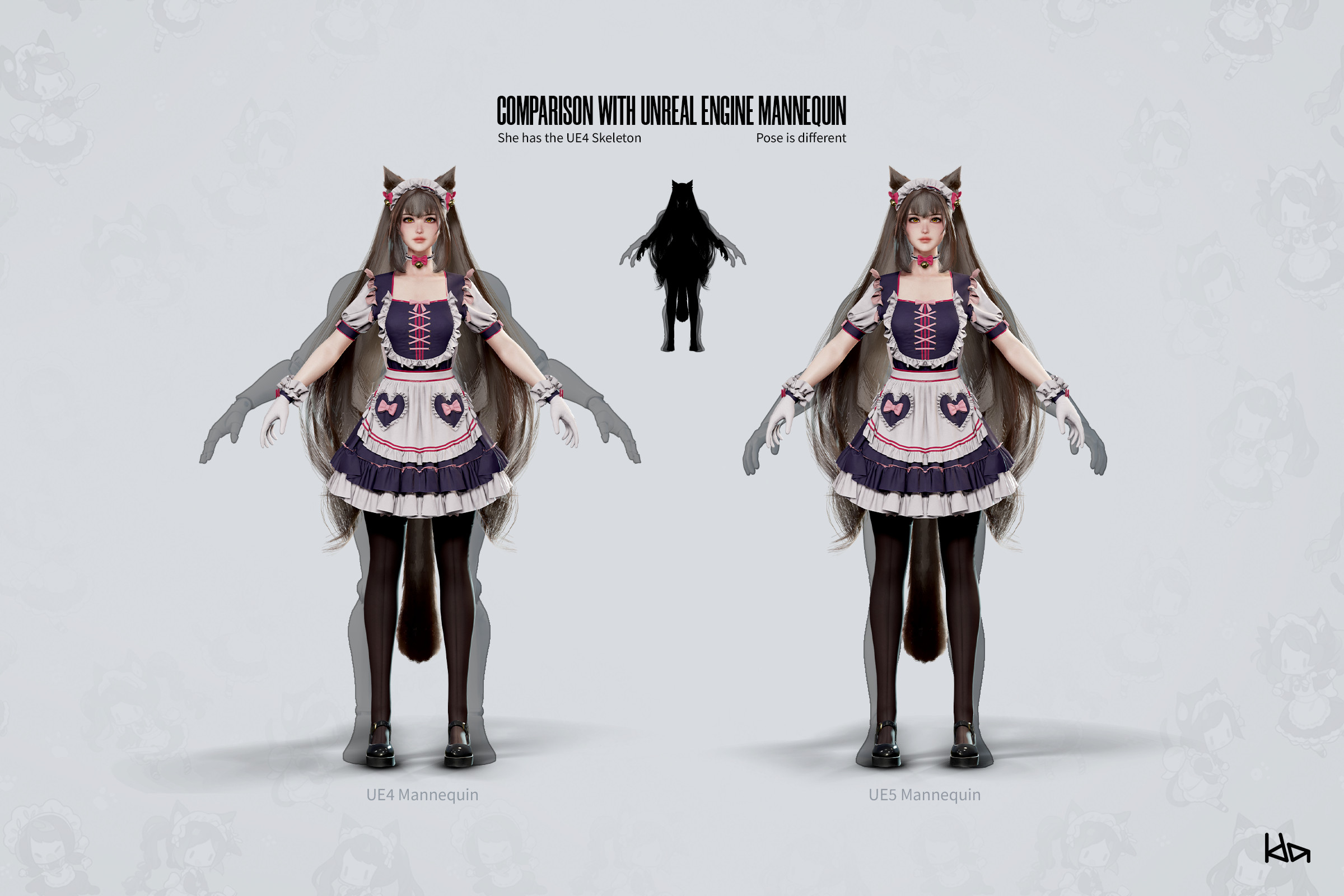 Ida Faber - Dress Up Maids - Game Ready