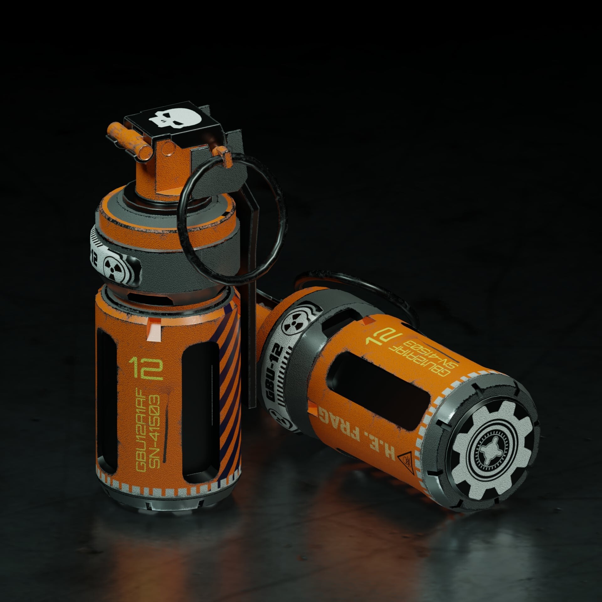 ArtStation - 3D Sci-Fi Weapon Collection-1