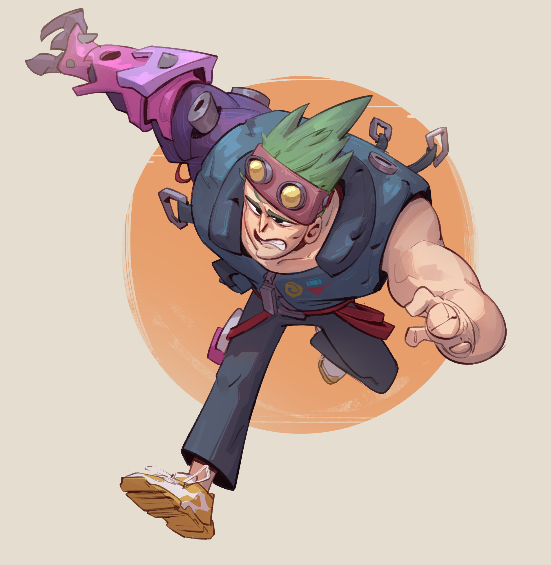 ArtStation - Robotic arm guy