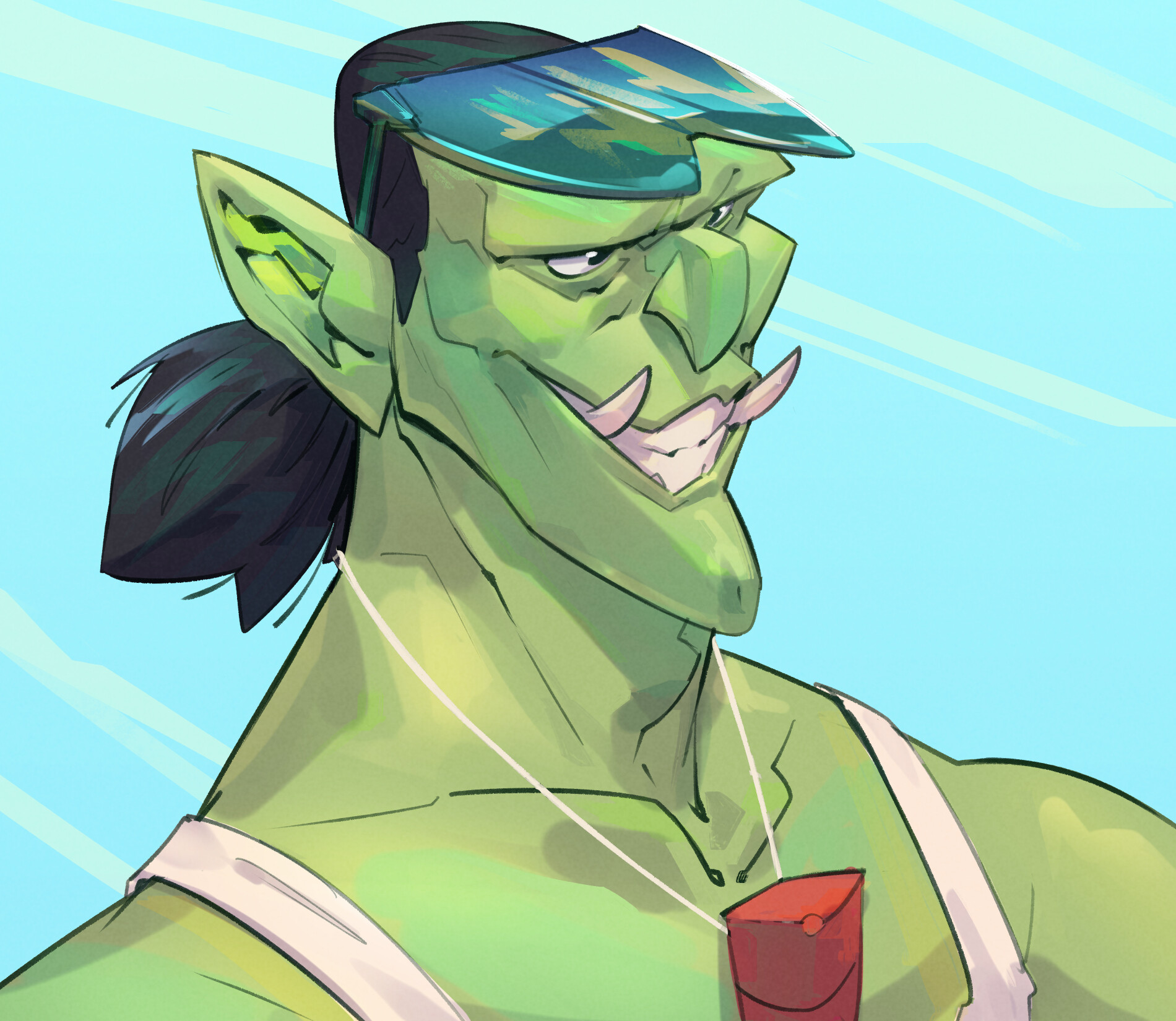 ArtStation - Summer Orc