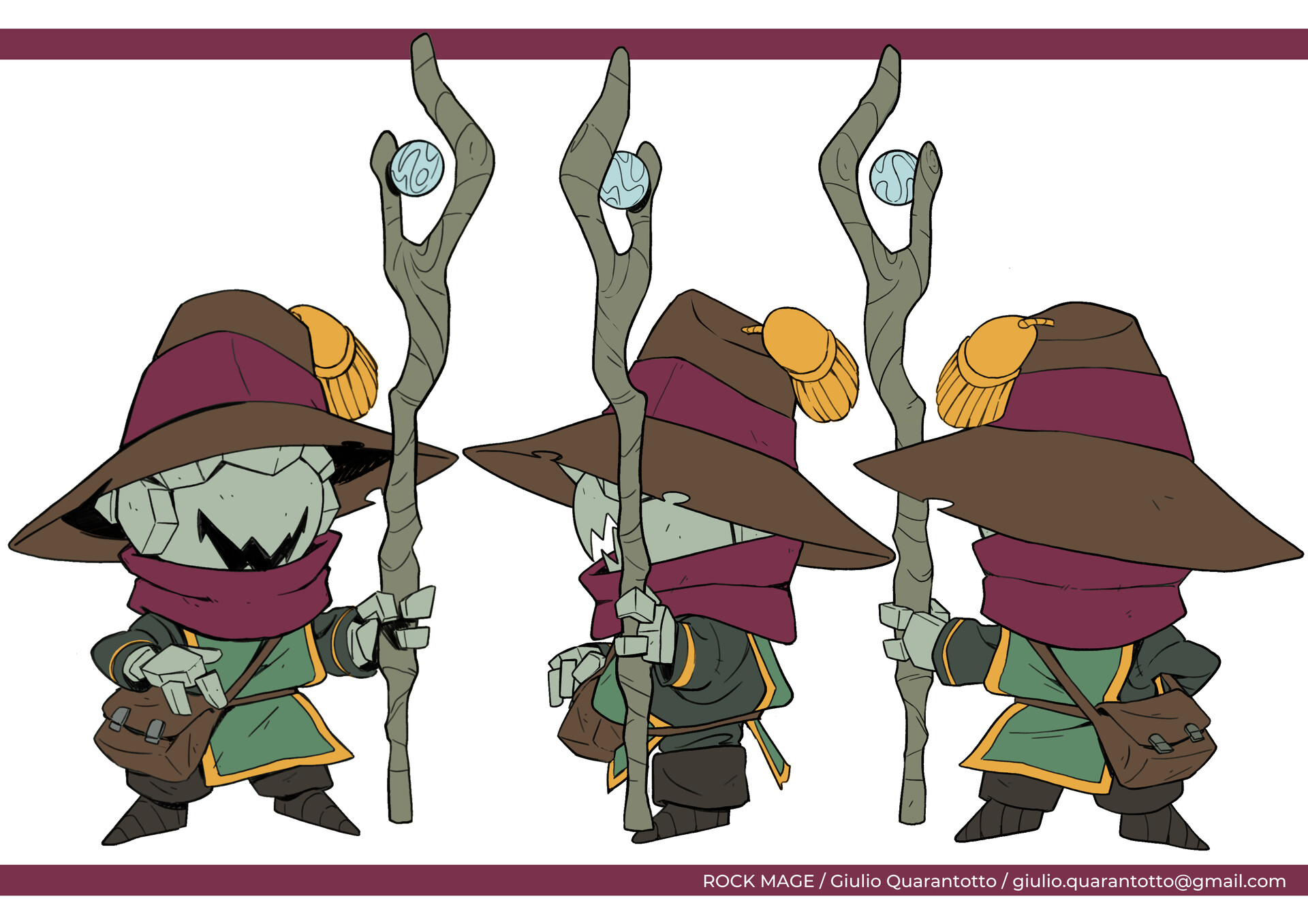 ArtStation - Rock mage