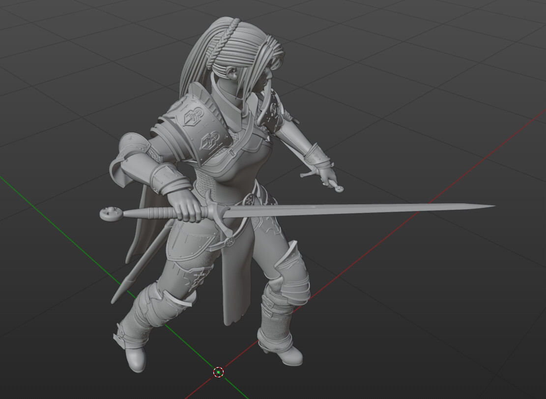 ArtStation - Juliana Raid: Shadow Legends Fanart 3d print model