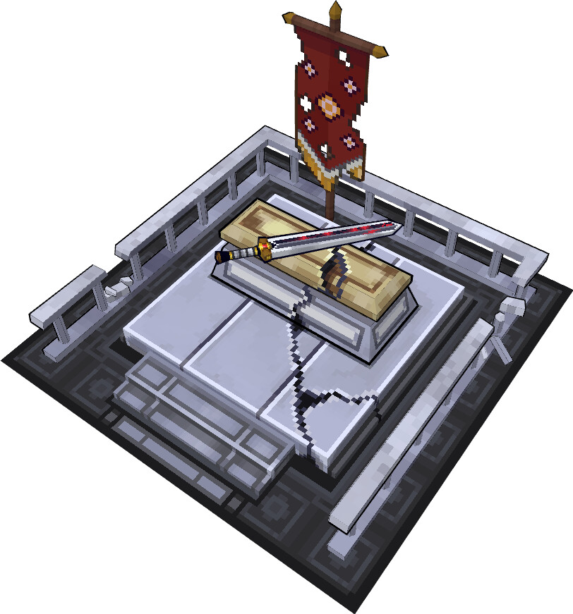 ArtStation - Forgotten Anvil - Low Poly 3D Model Blockbench