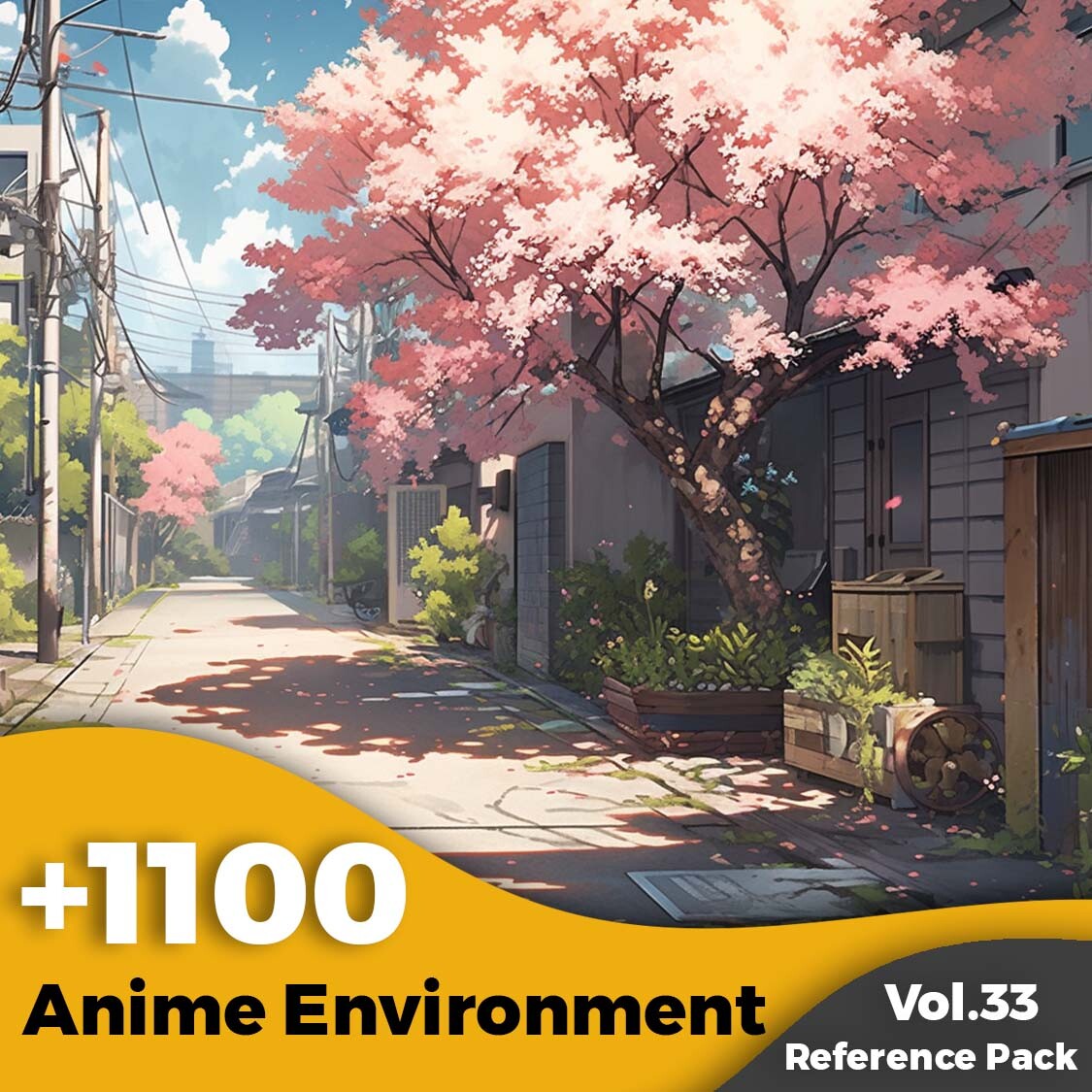 Concept Art - +1,100 Anime Environment Concept (4k) | Vol_33