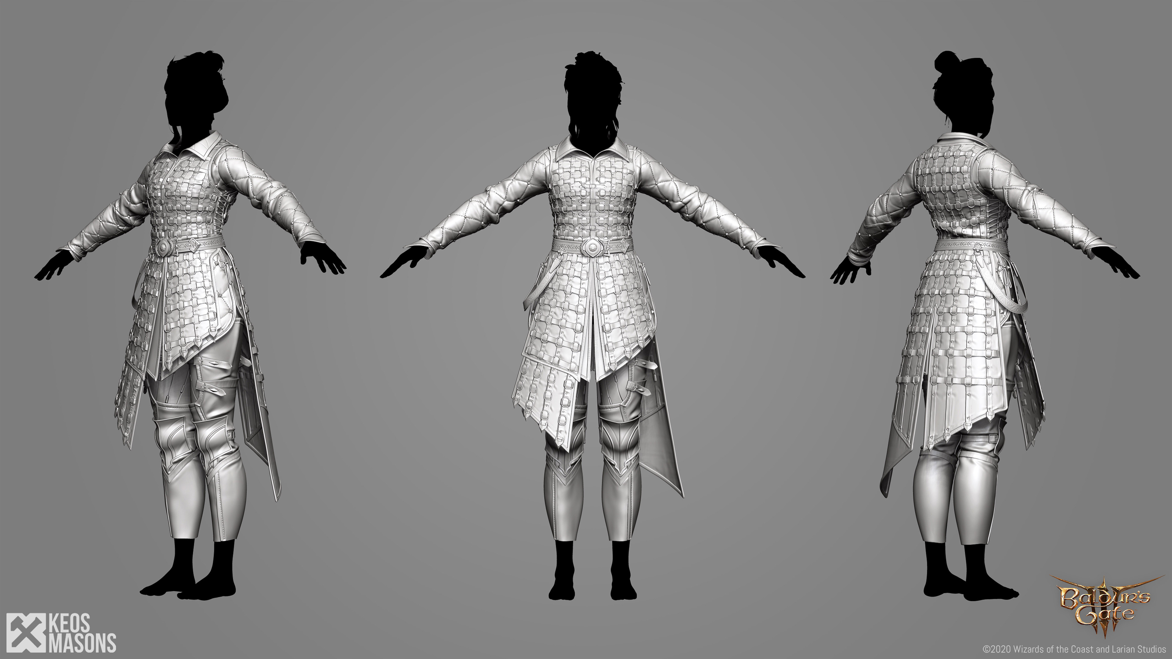 KEOS MASONS - Ringmail Armor Set