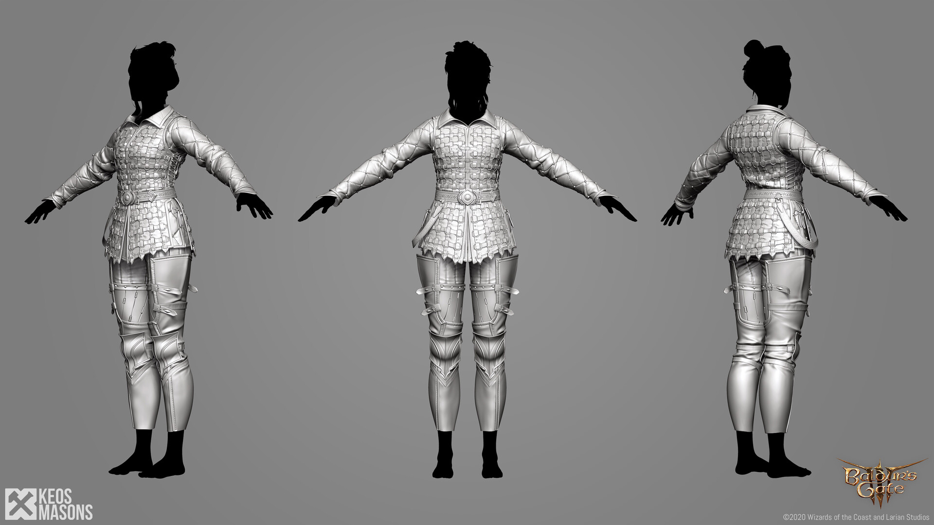 KEOS MASONS - Ringmail Armor Set