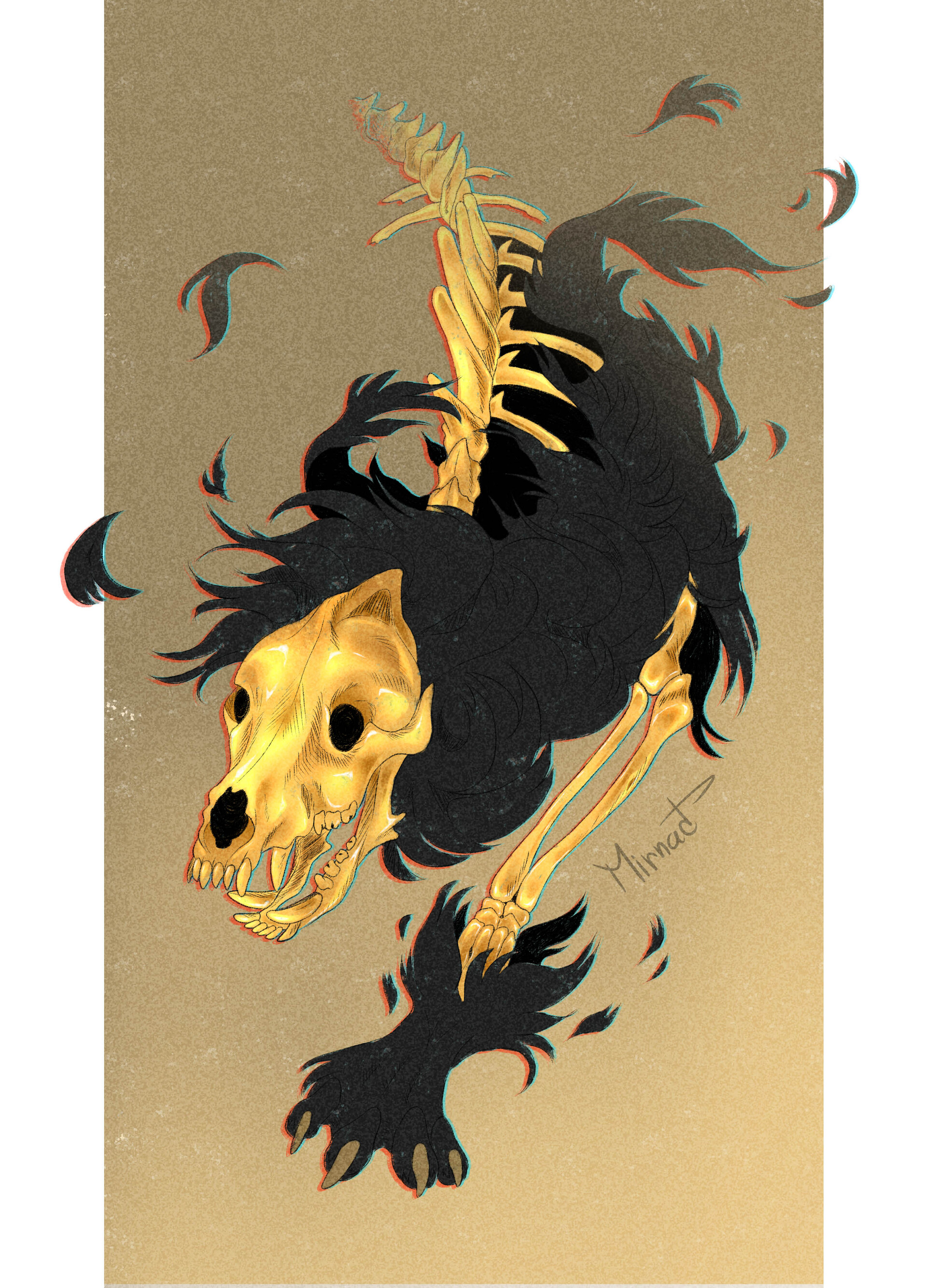 ArtStation - Golden bones