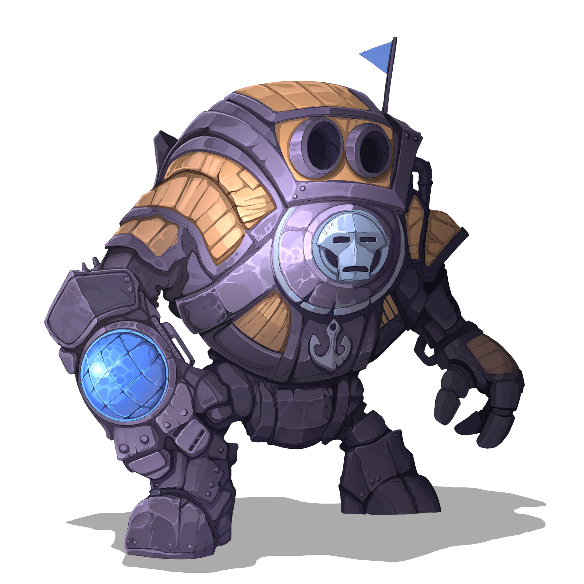 ArtStation - Cannon Golem