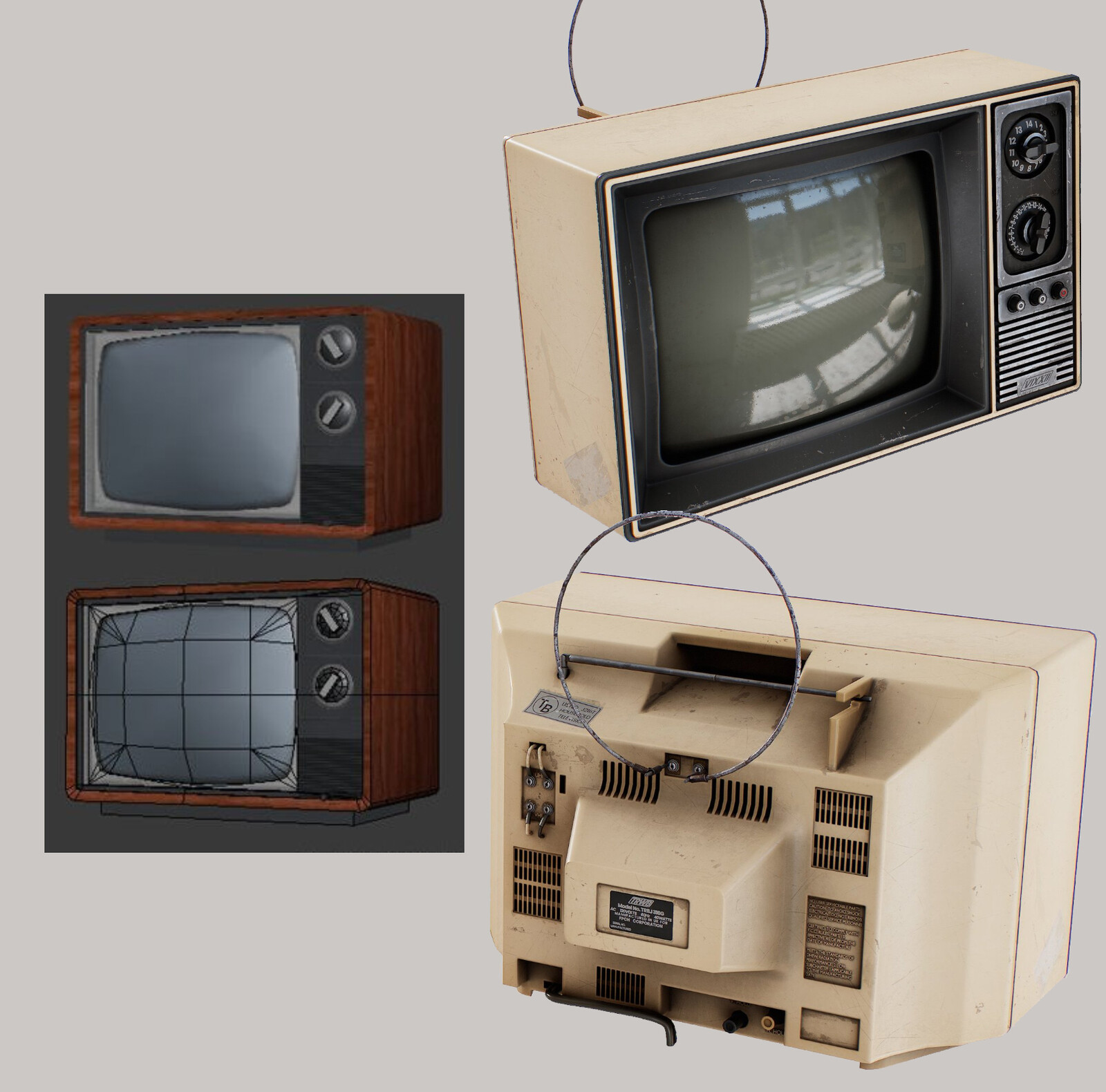 Pilgrim - TV Prop - Rust