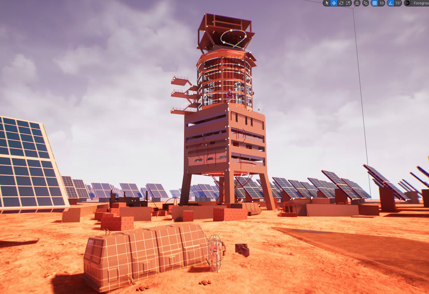 ArtStation - Tower Blockout