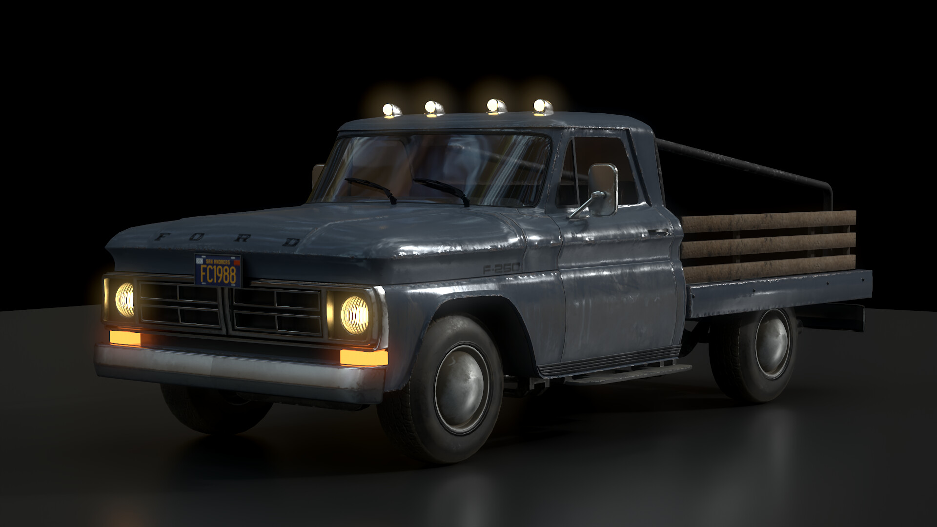 ArtStation - chevrolet c10 pickup truck