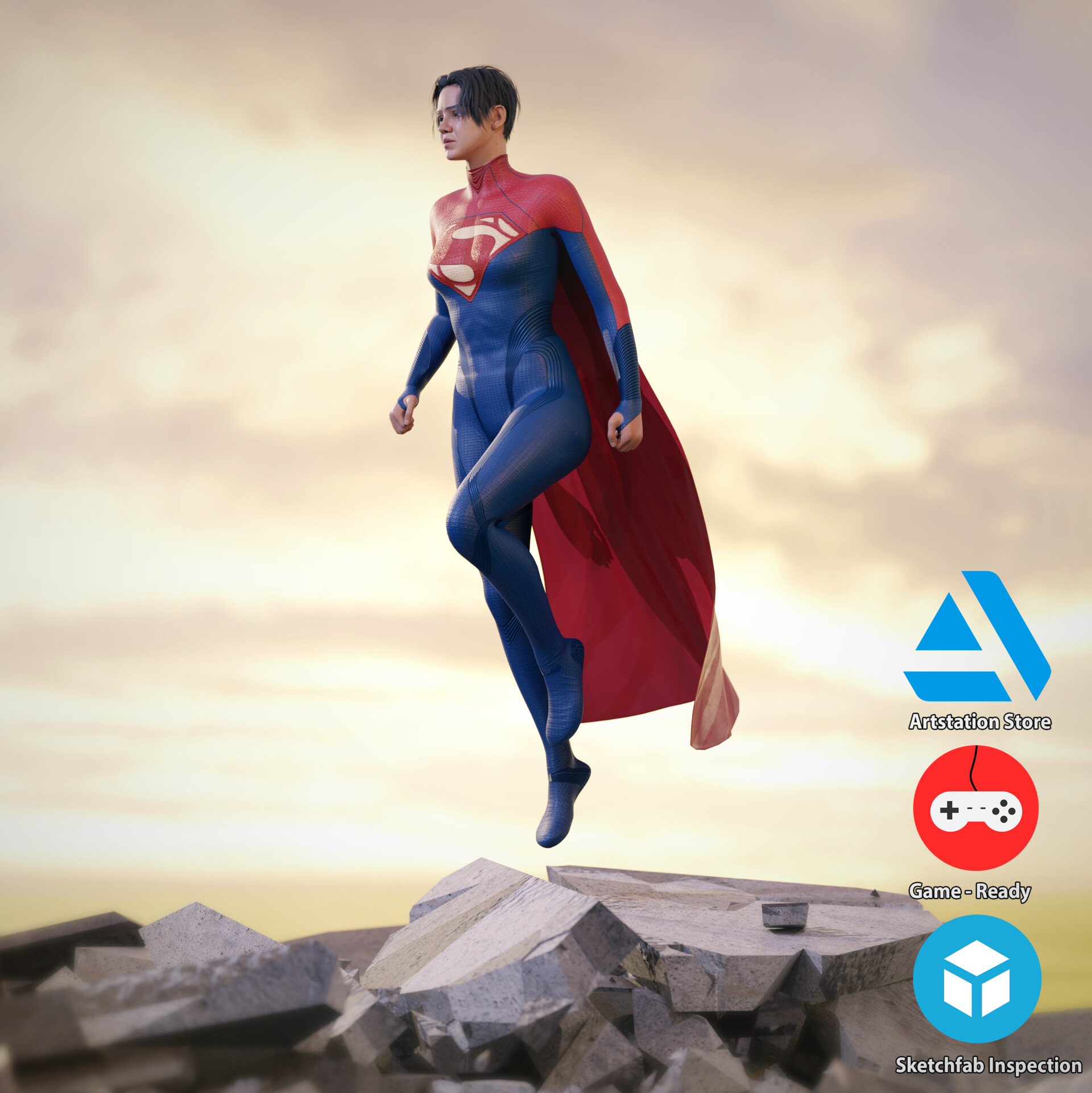 Sam kasrawi - SuperGirl - Sasha Calle - The Flash Movie