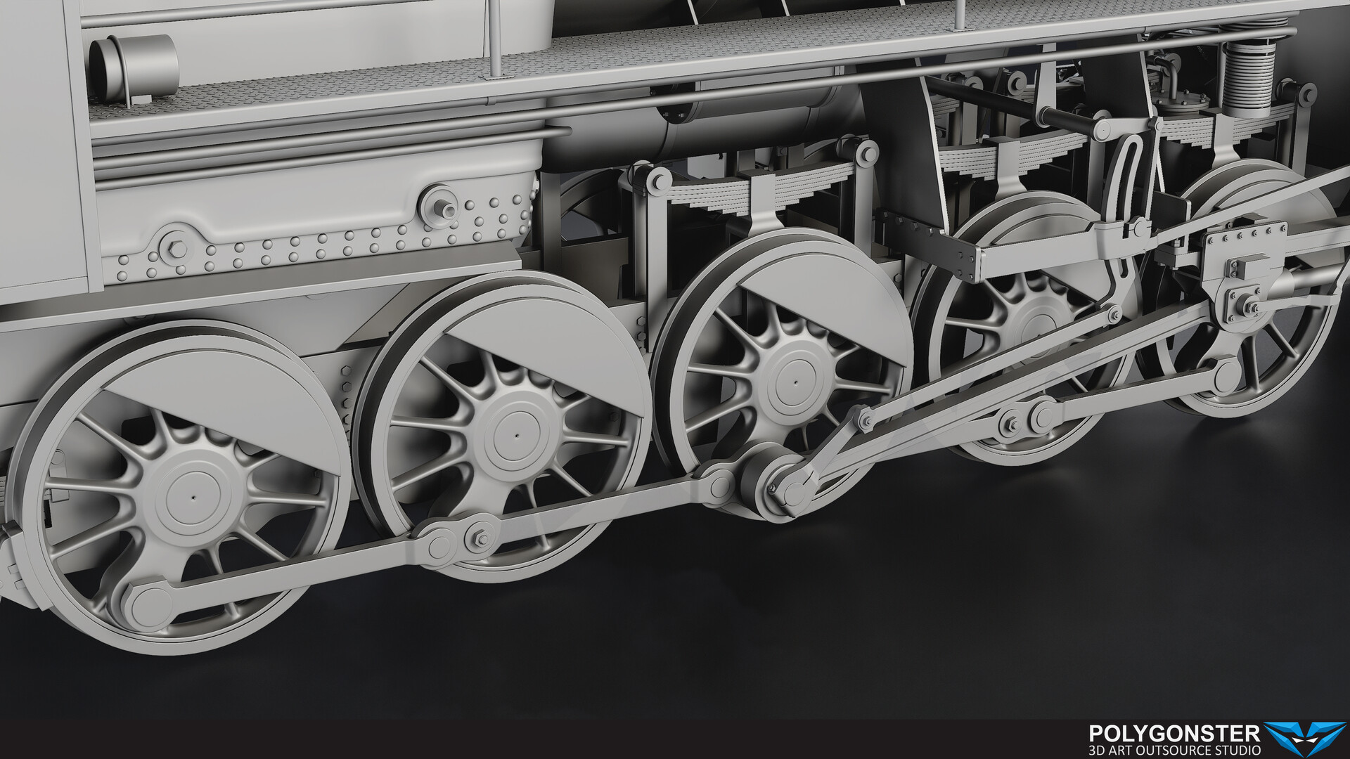 Polygonster Studio - Locomotive Ye 2201