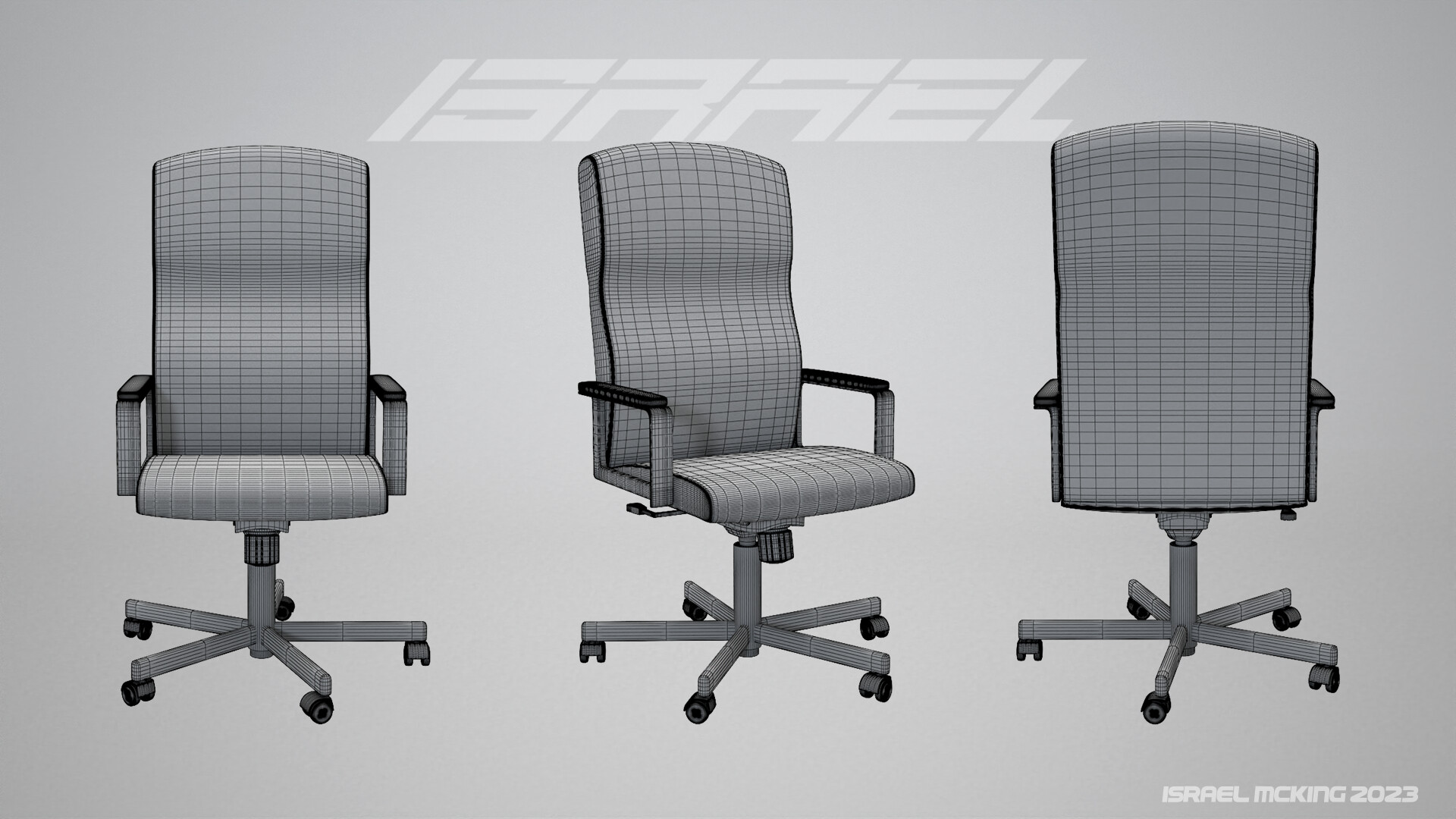 Israel Mcking - Home Office (Concept) (Environment)