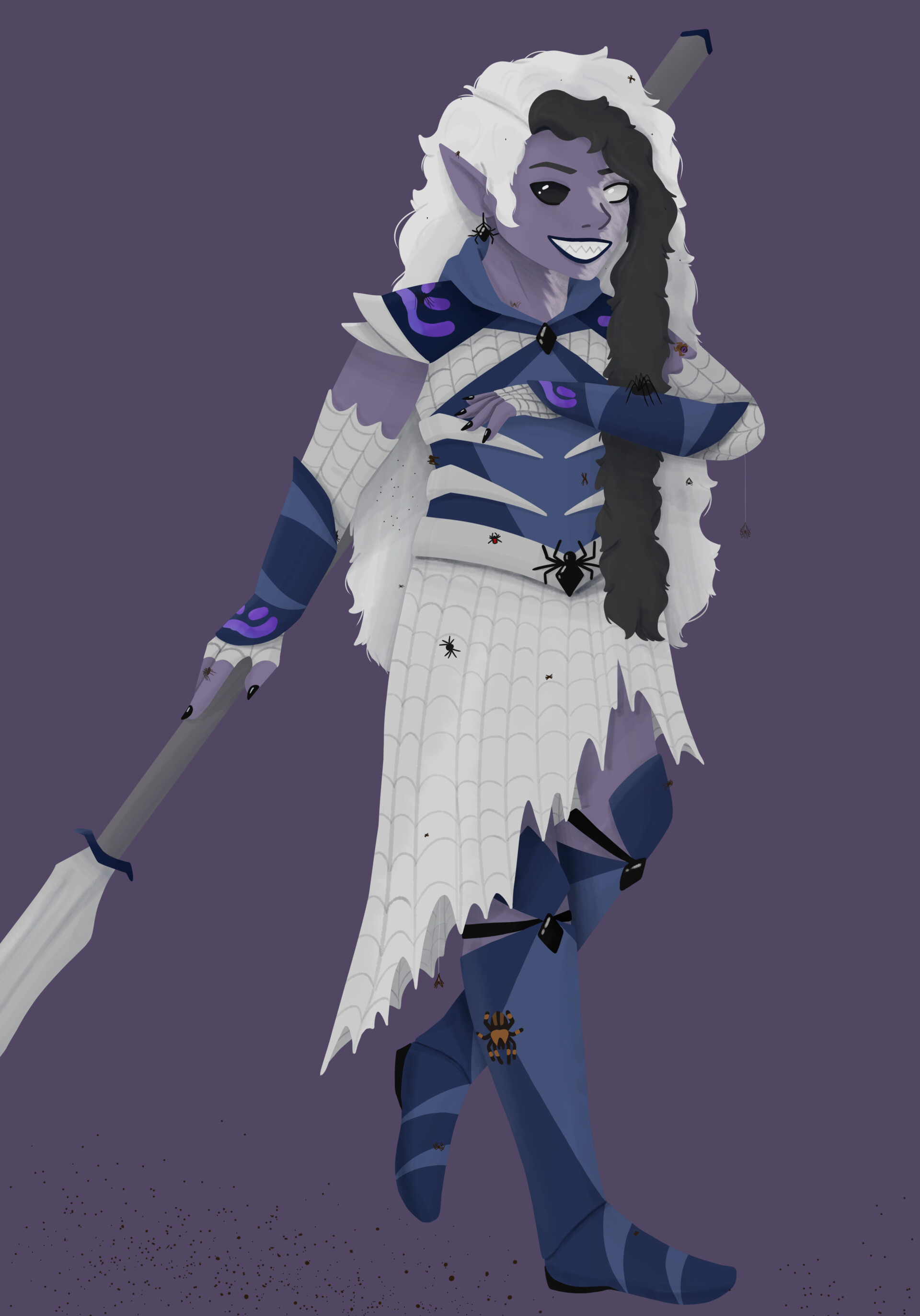 ArtStation - Drow Elf Ranger