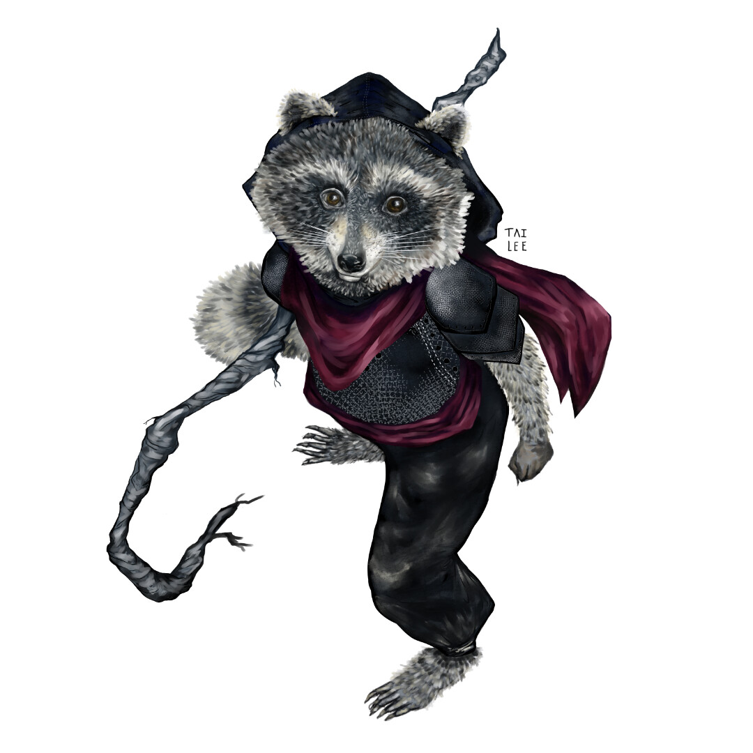 ArtStation - Rogue Raccoon