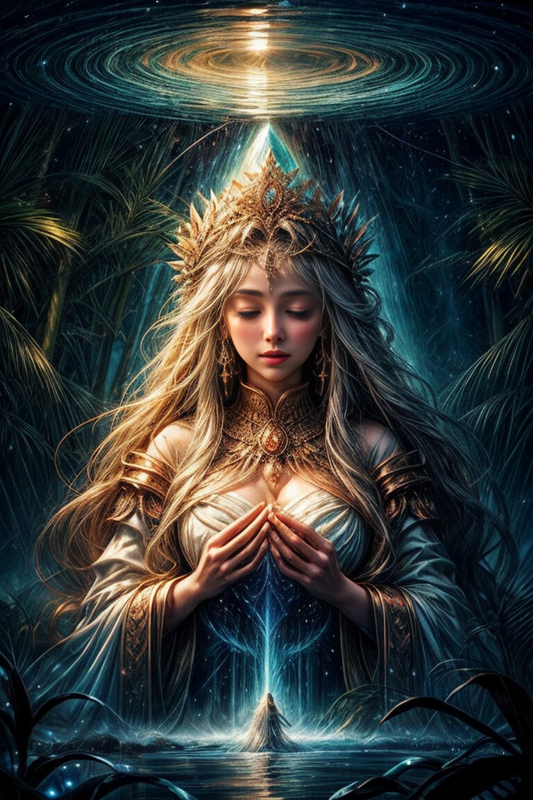 ArtStation - Ethereal Odysseys: Chronicles of the Celestial Goddesses PART 2