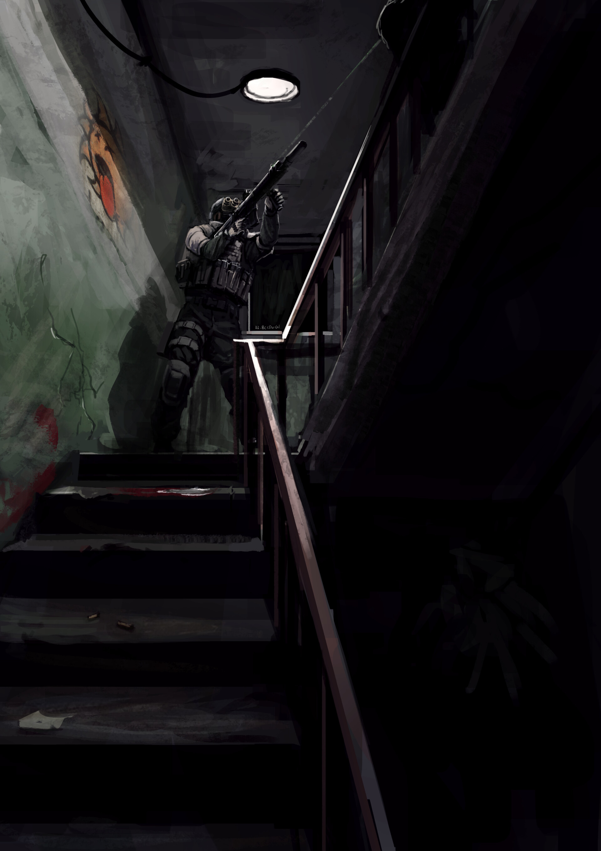 ArtStation - Customs Dorms fights