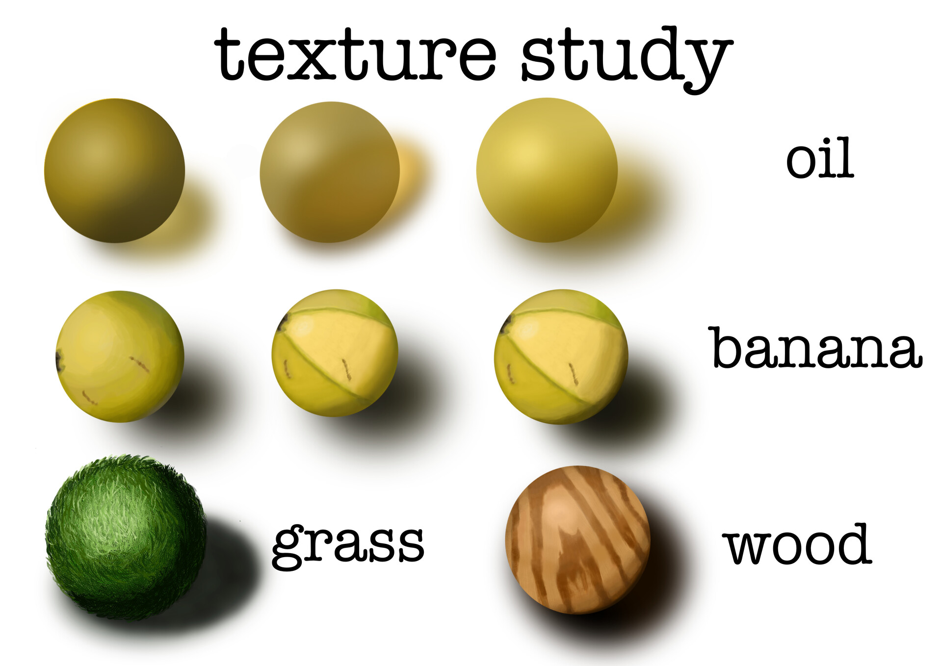 ArtStation - Texture study