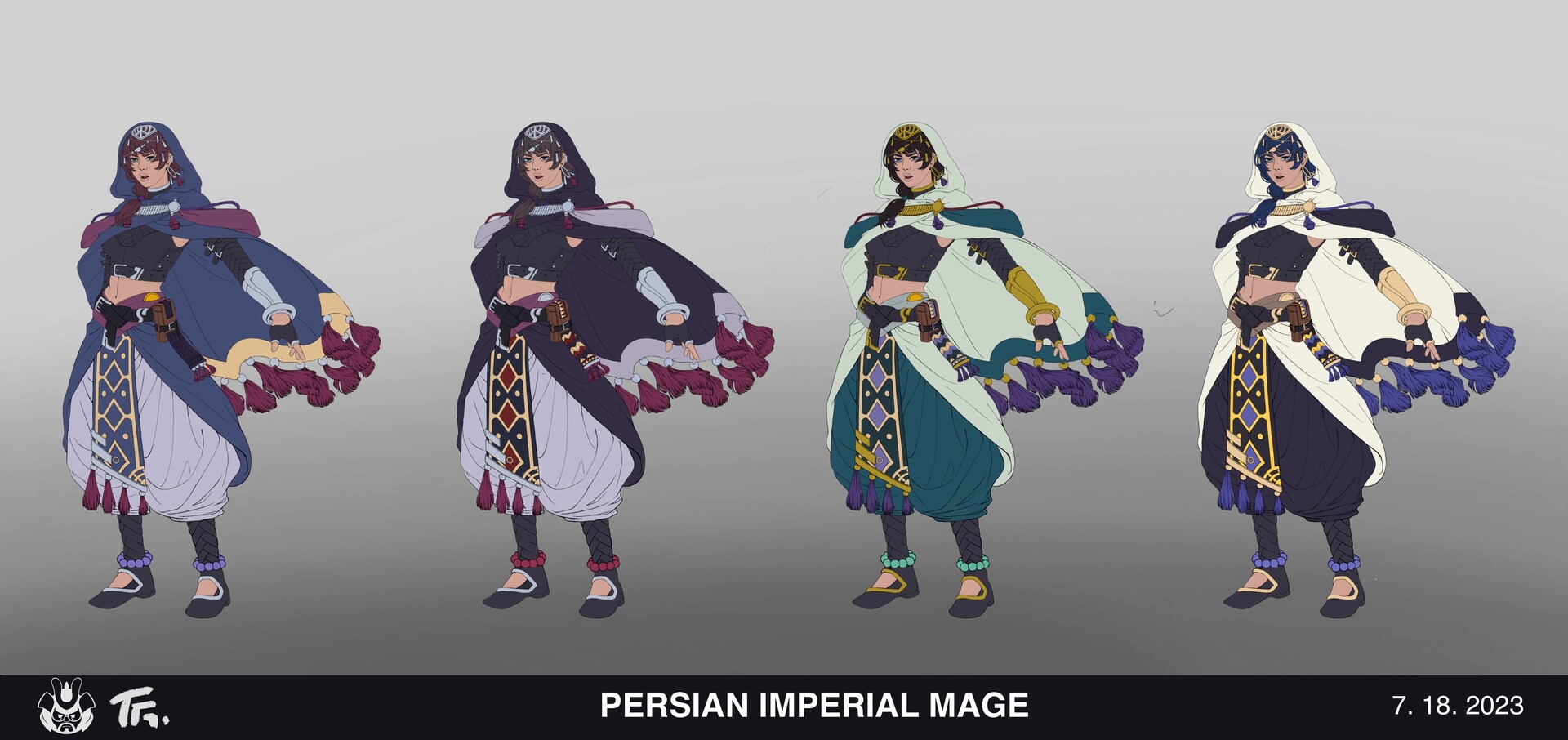 ArtStation - Persian mage character design