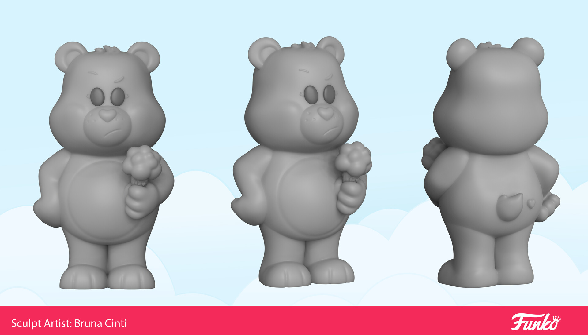 Bruna Cinti - Grumpy Bear - Funko SODA