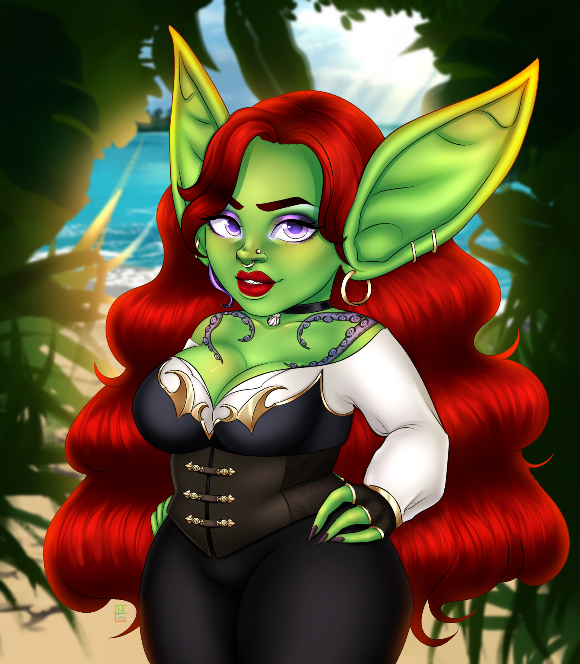 ArtStation - Hexalia & Yaema (WoW OCs)