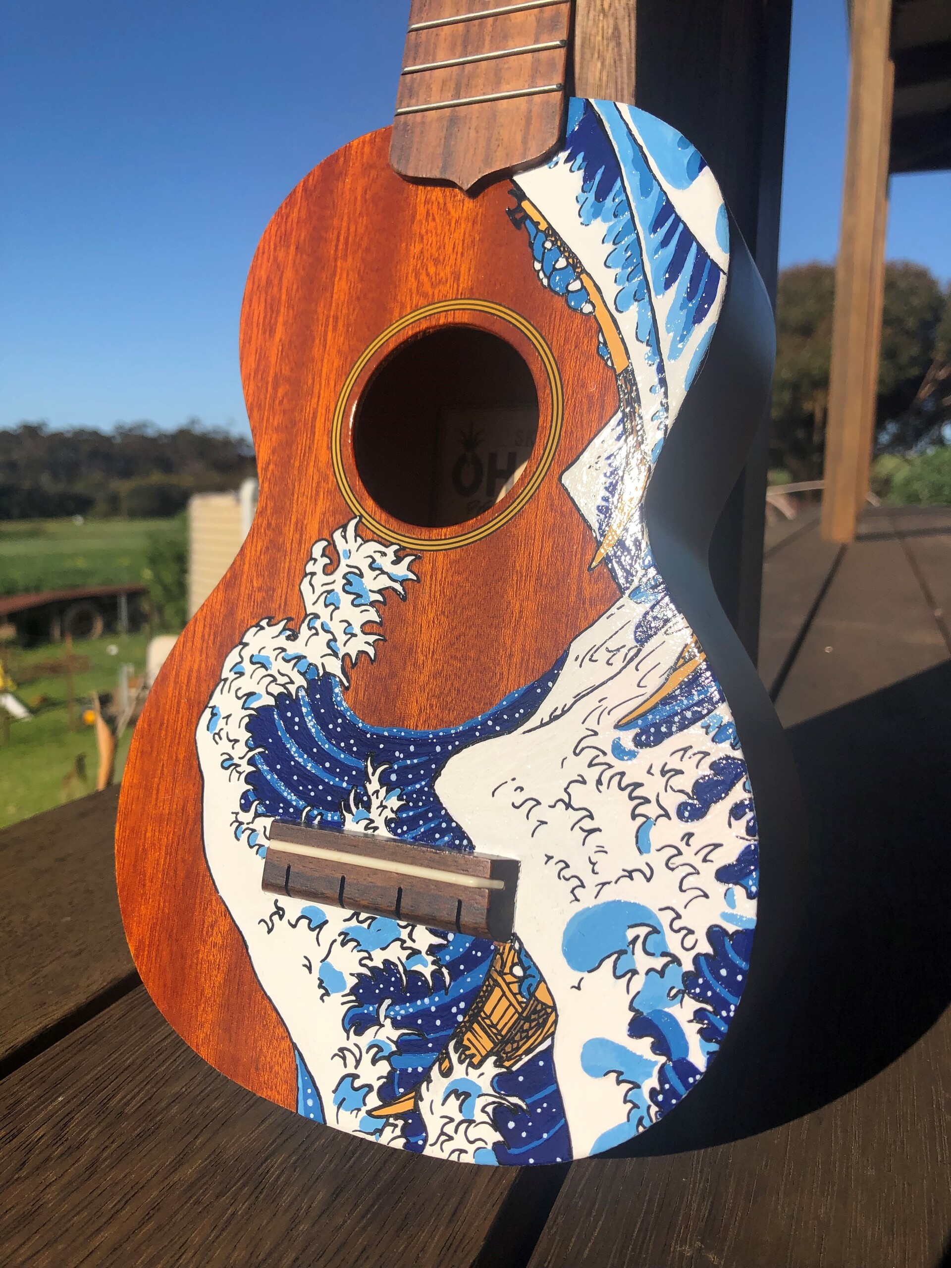 Artwork Painted Ukulele