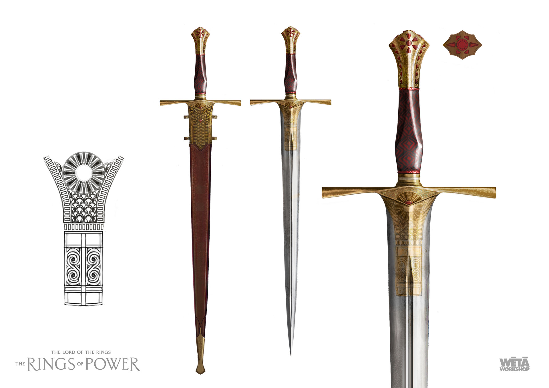 WĒTĀ WORKSHOP DESIGN STUDIO - Rings of Power S1 - Númenórean Legendary ...