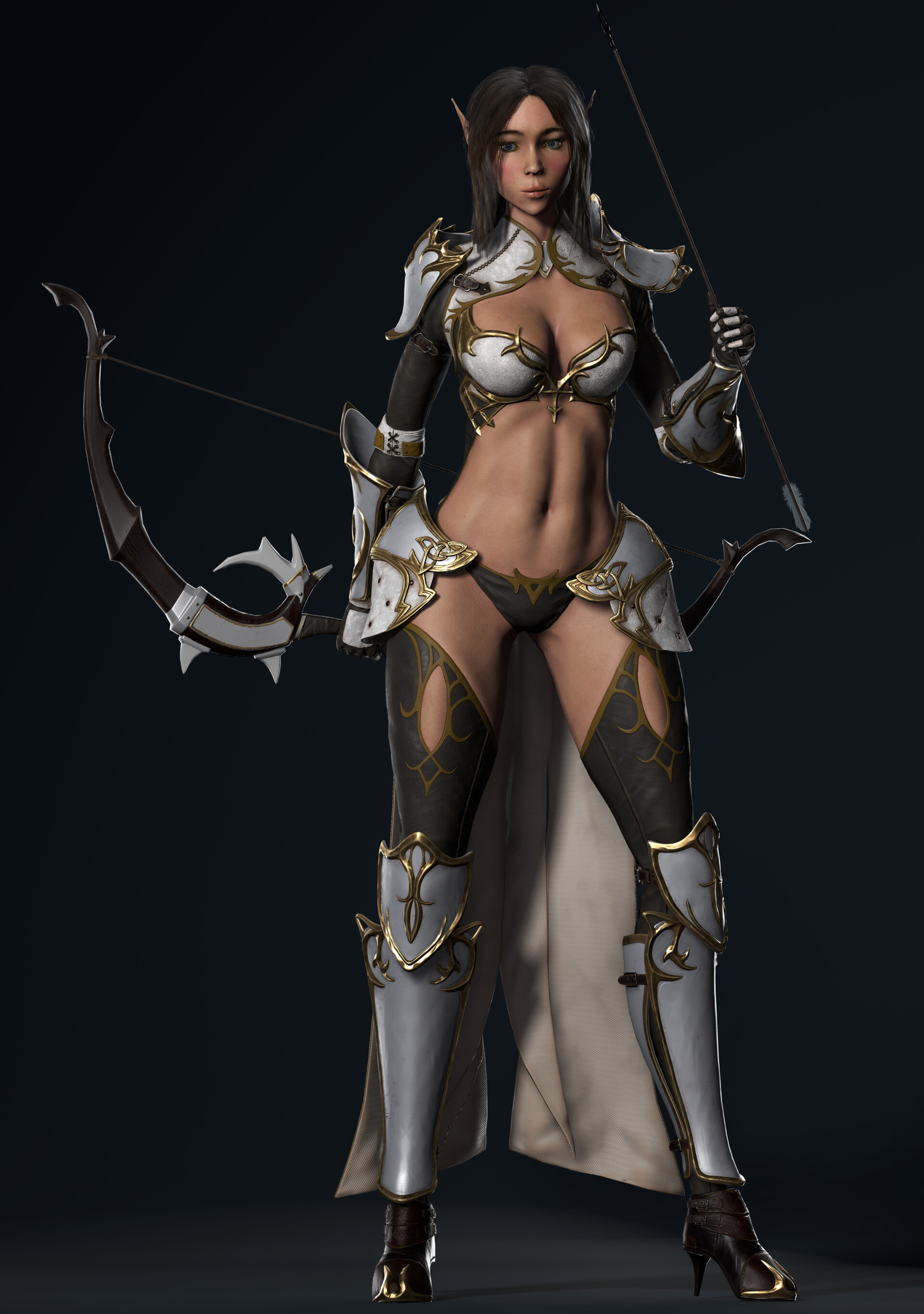 ArtStation - Elven archer