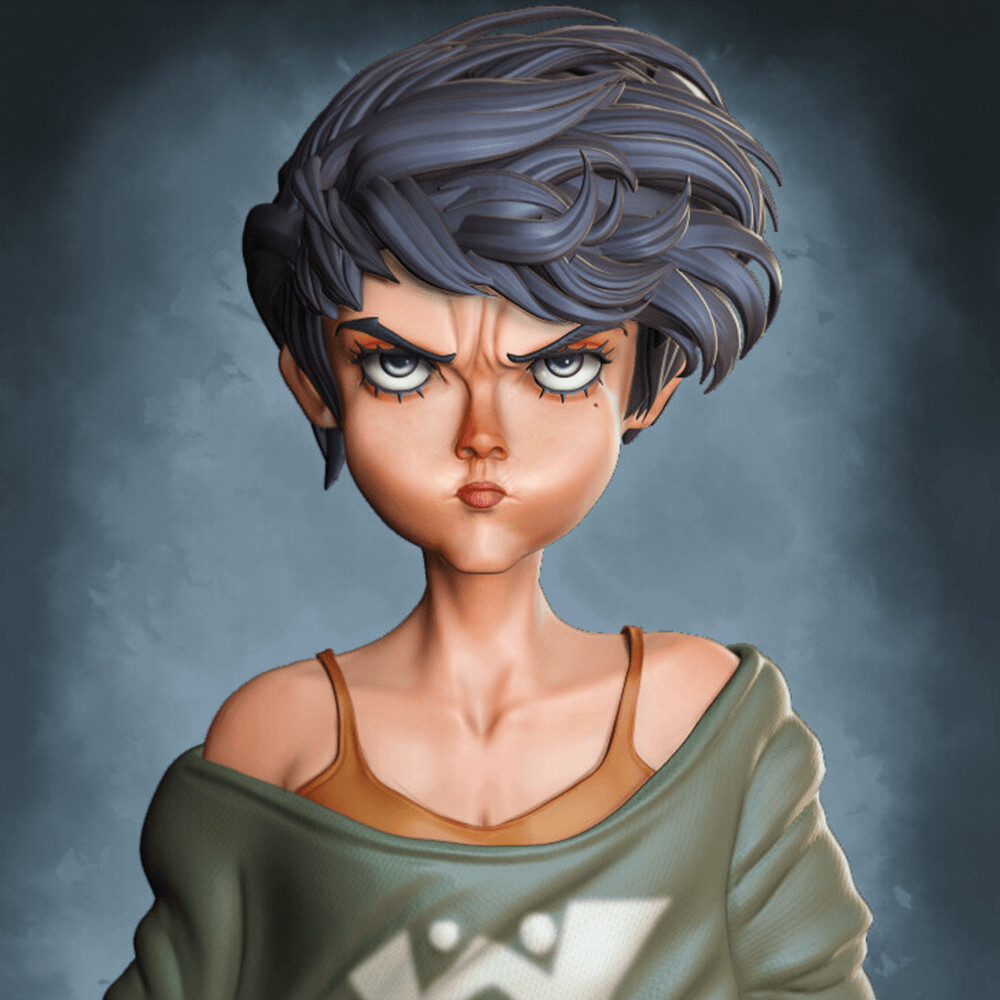 ArtStation - Expression Practice