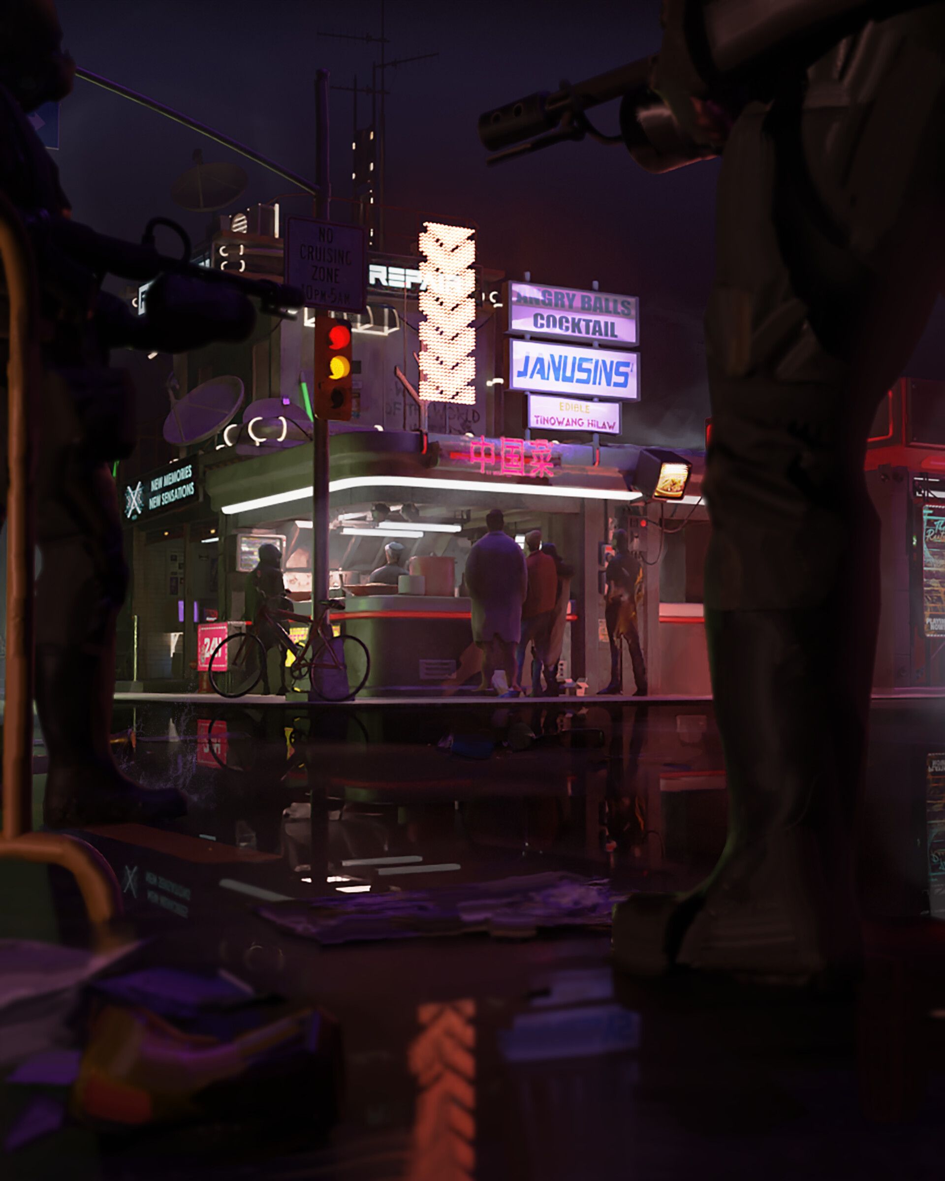 ArtStation - Night Raid