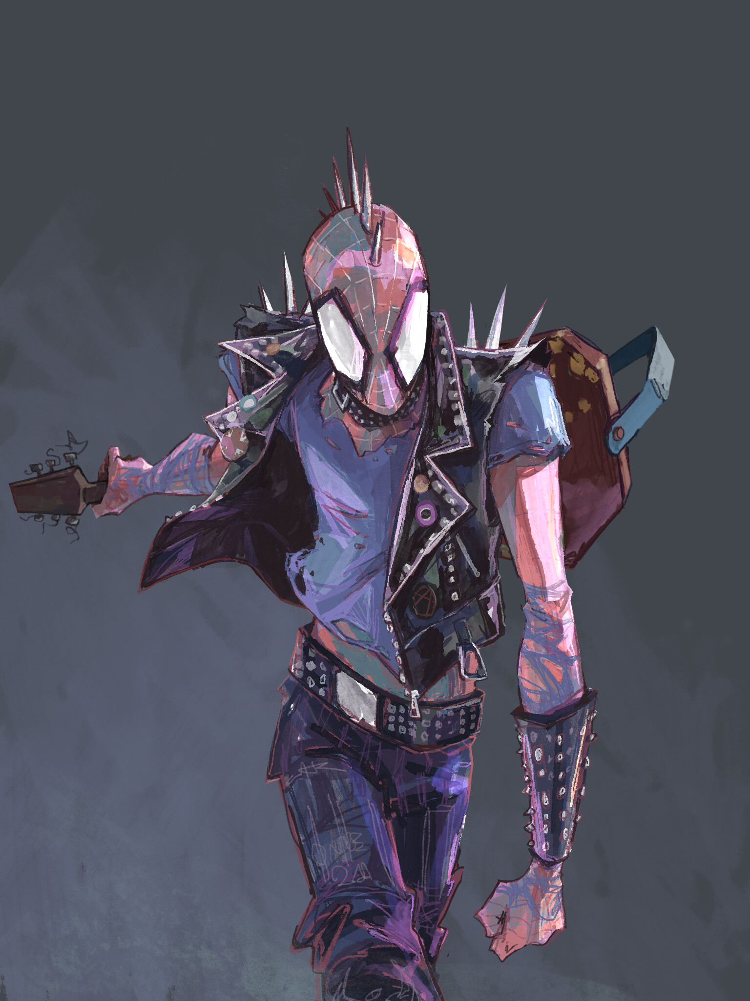 ArtStation - Spider punk