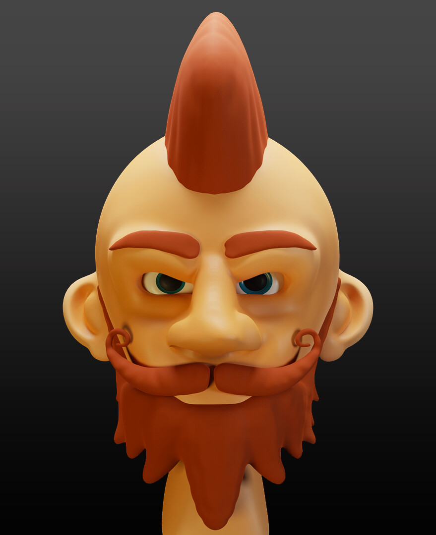 Sinan Aytaç - Cartoon Dwarf Head =)